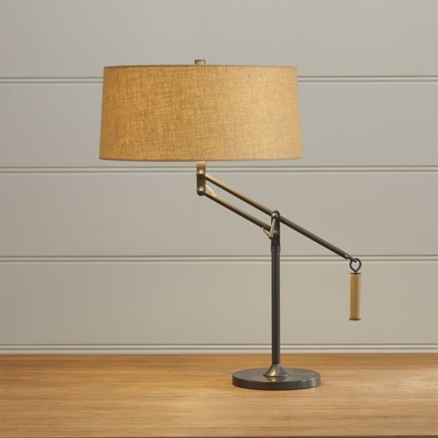 Crate & Barrel Autry Adjustable Table Lamp - AptDeco