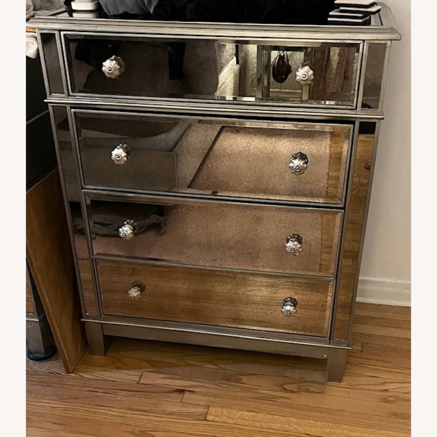 Pier 1 Hayworth Mirrored Dresser - AptDeco