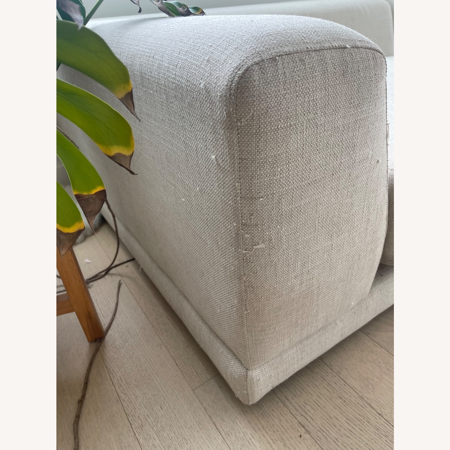 CB2 Uno 2-Piece Sectional - AptDeco