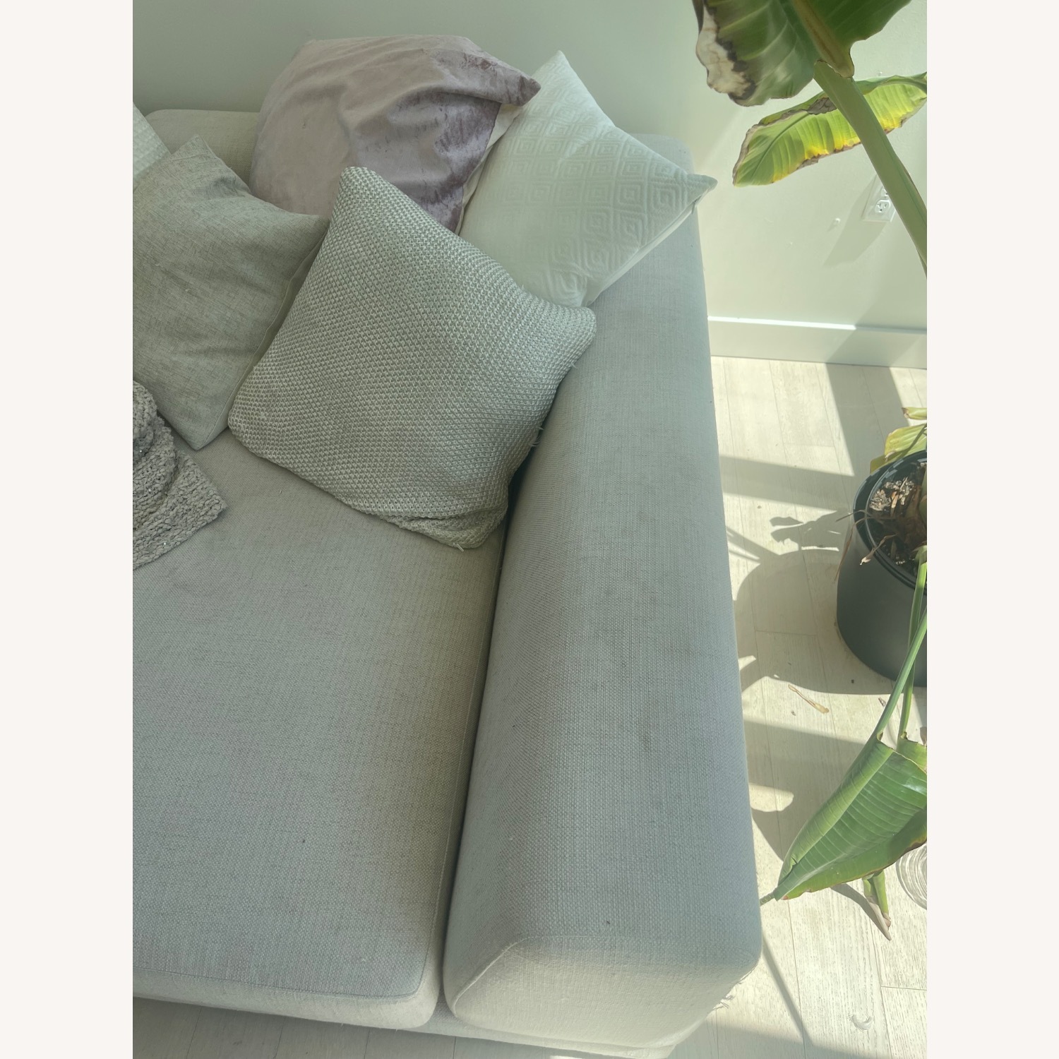 CB2 Uno 2-Piece Sectional - AptDeco