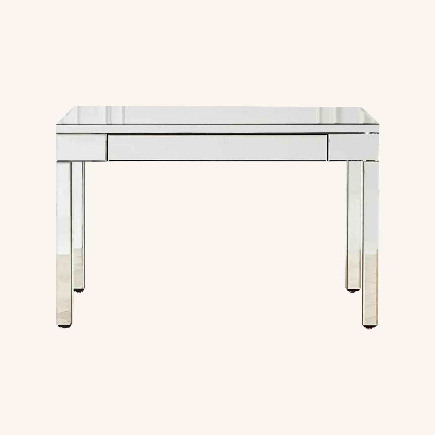 Z Gallerie Mirrored Desk/Vanity - AptDeco