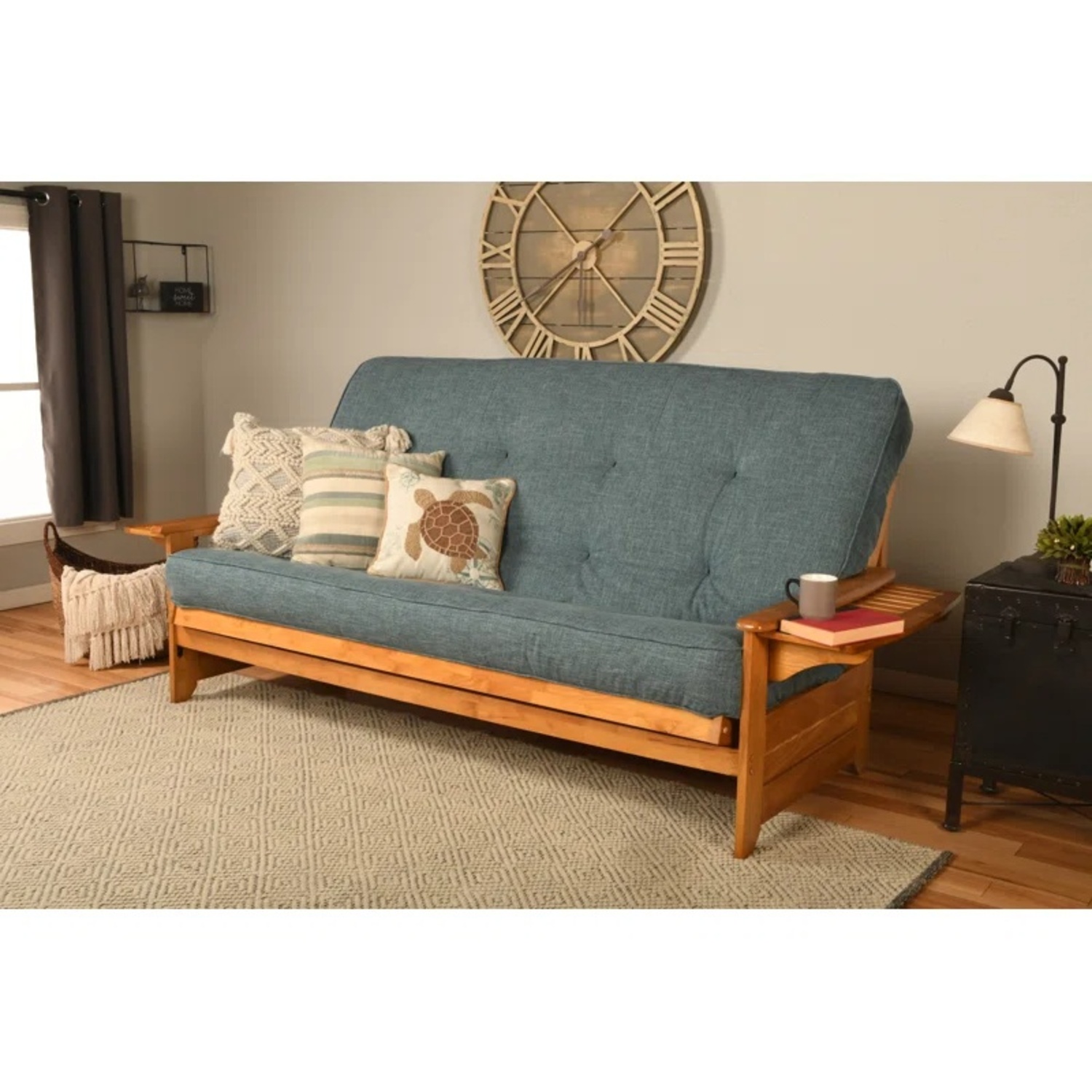Wayfair Stratford 86" Wide Queen Futon - AptDeco