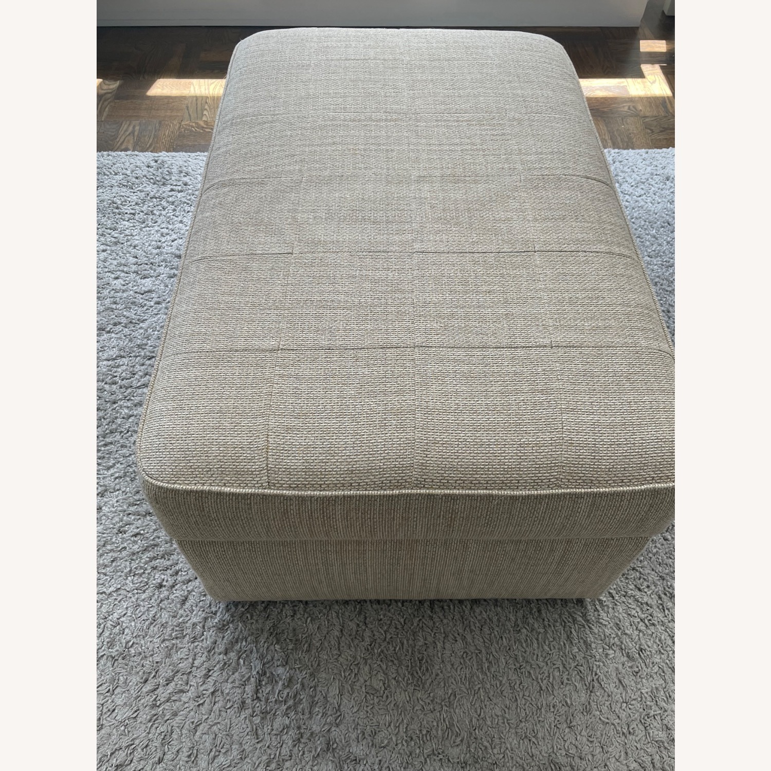 Ethan Allen Ottoman - AptDeco