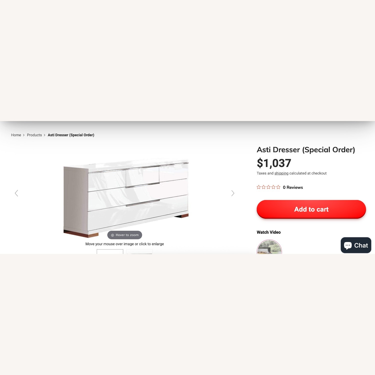 ALF ITALIA Asti Dresser - AptDeco