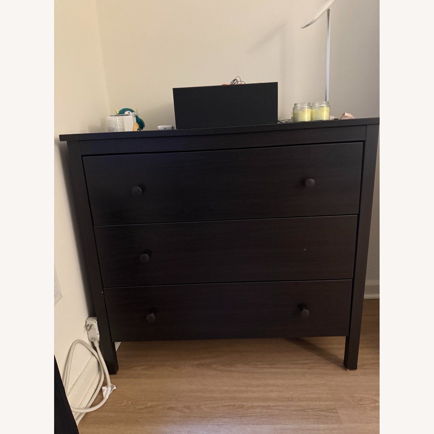 Black Nightstand - AptDeco