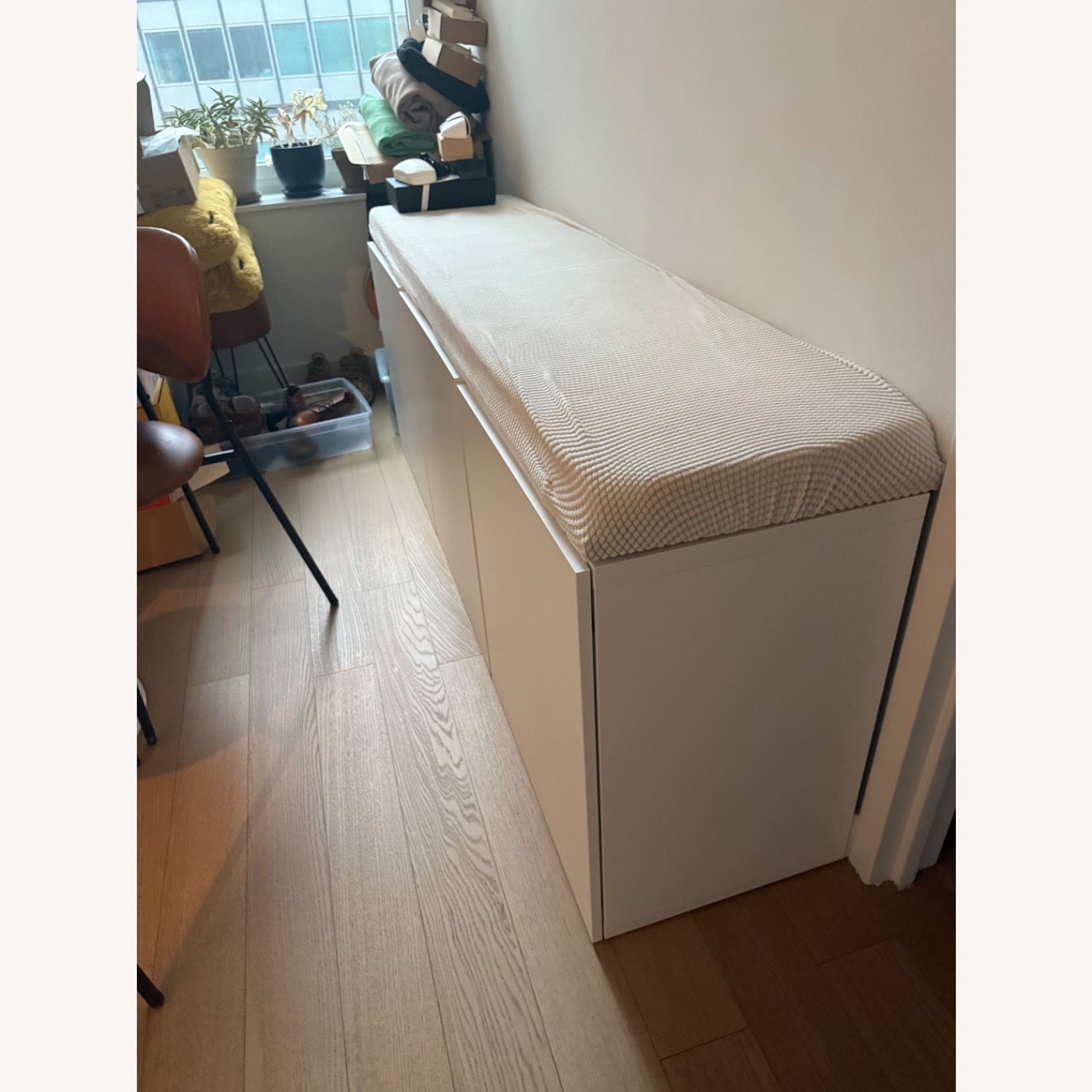 IKEA Storage Bench with Cushion - AptDeco