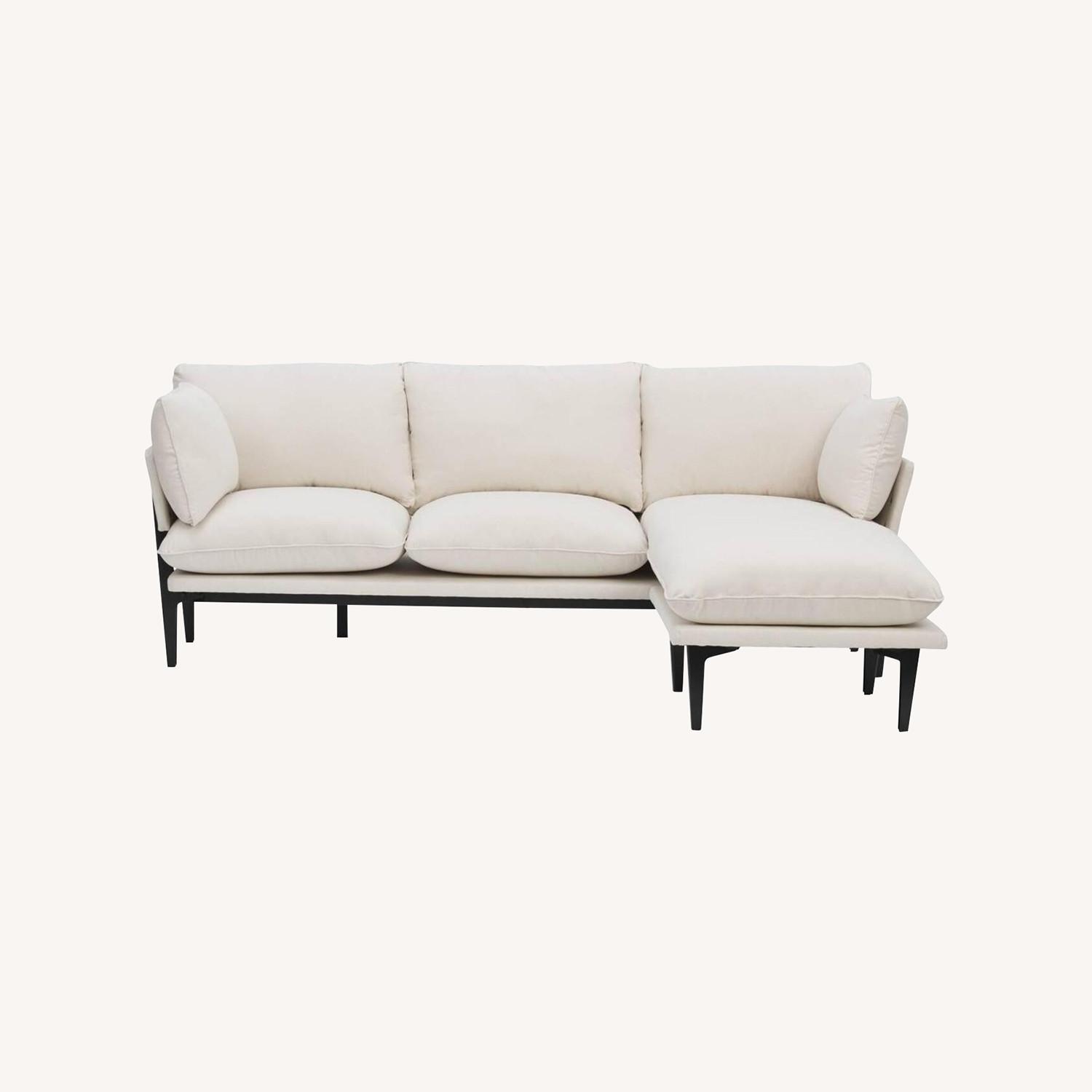 Floyd Birch Sofa Three Seater+Chaise - AptDeco