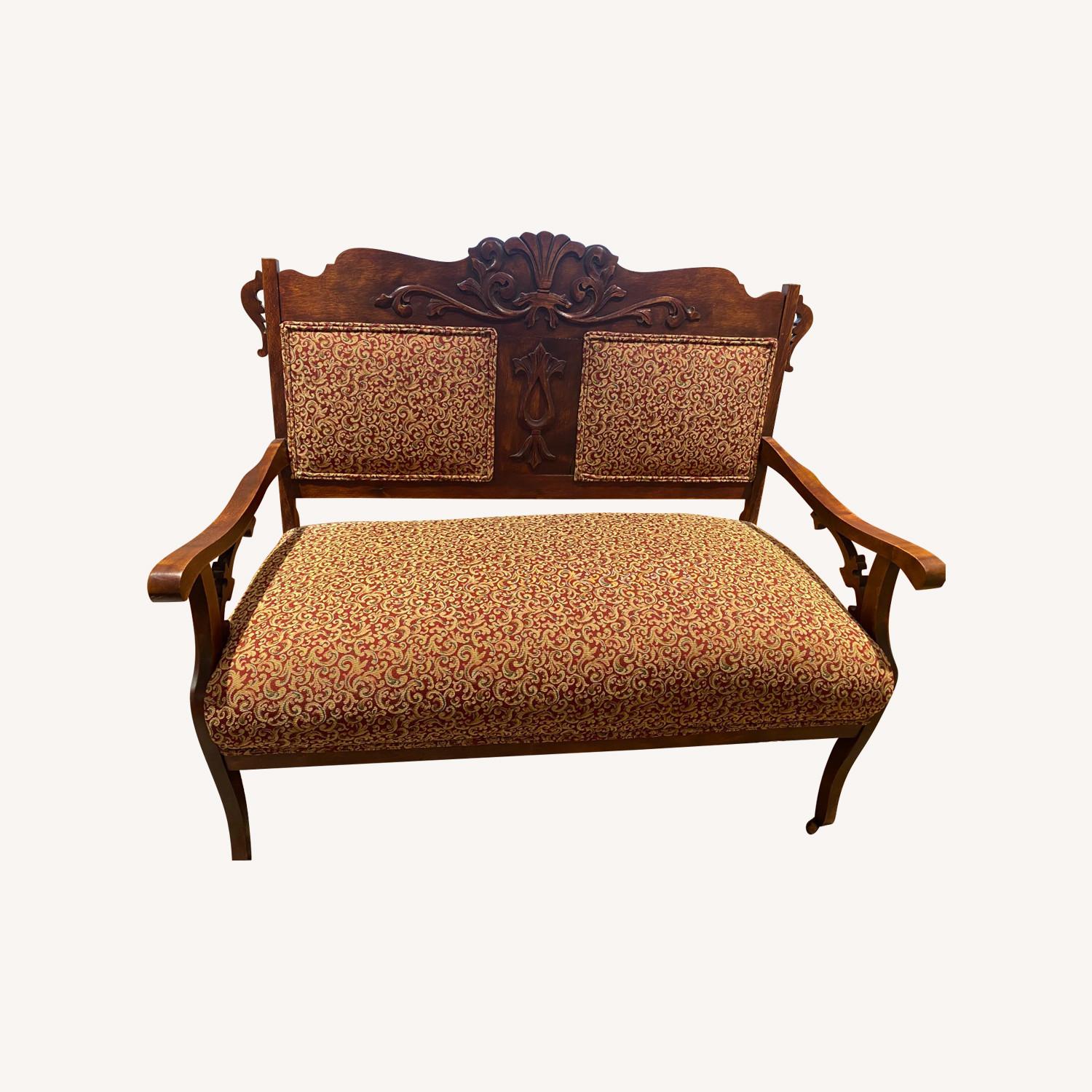 Antique Eastlake Setee - AptDeco