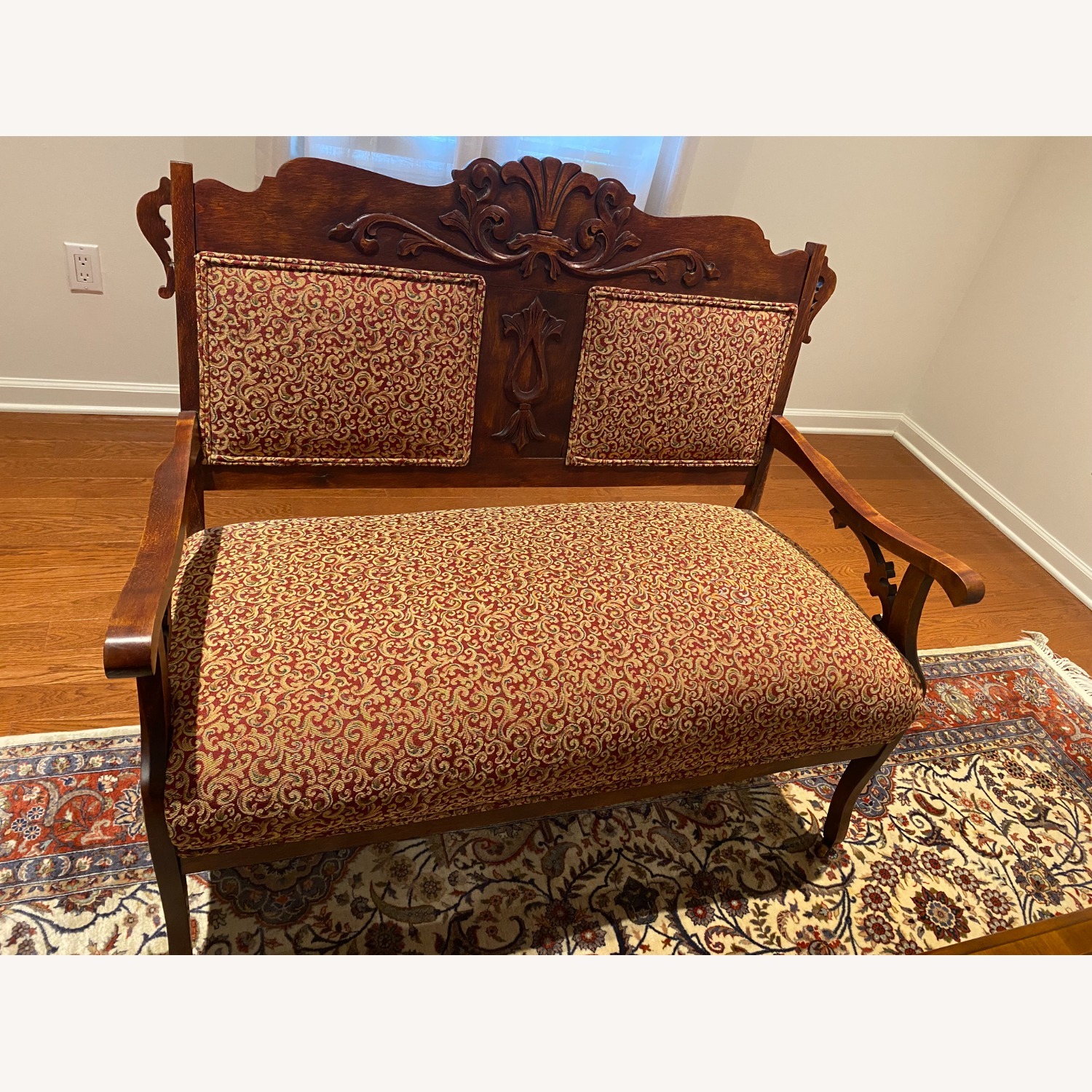 Antique Eastlake Setee - AptDeco