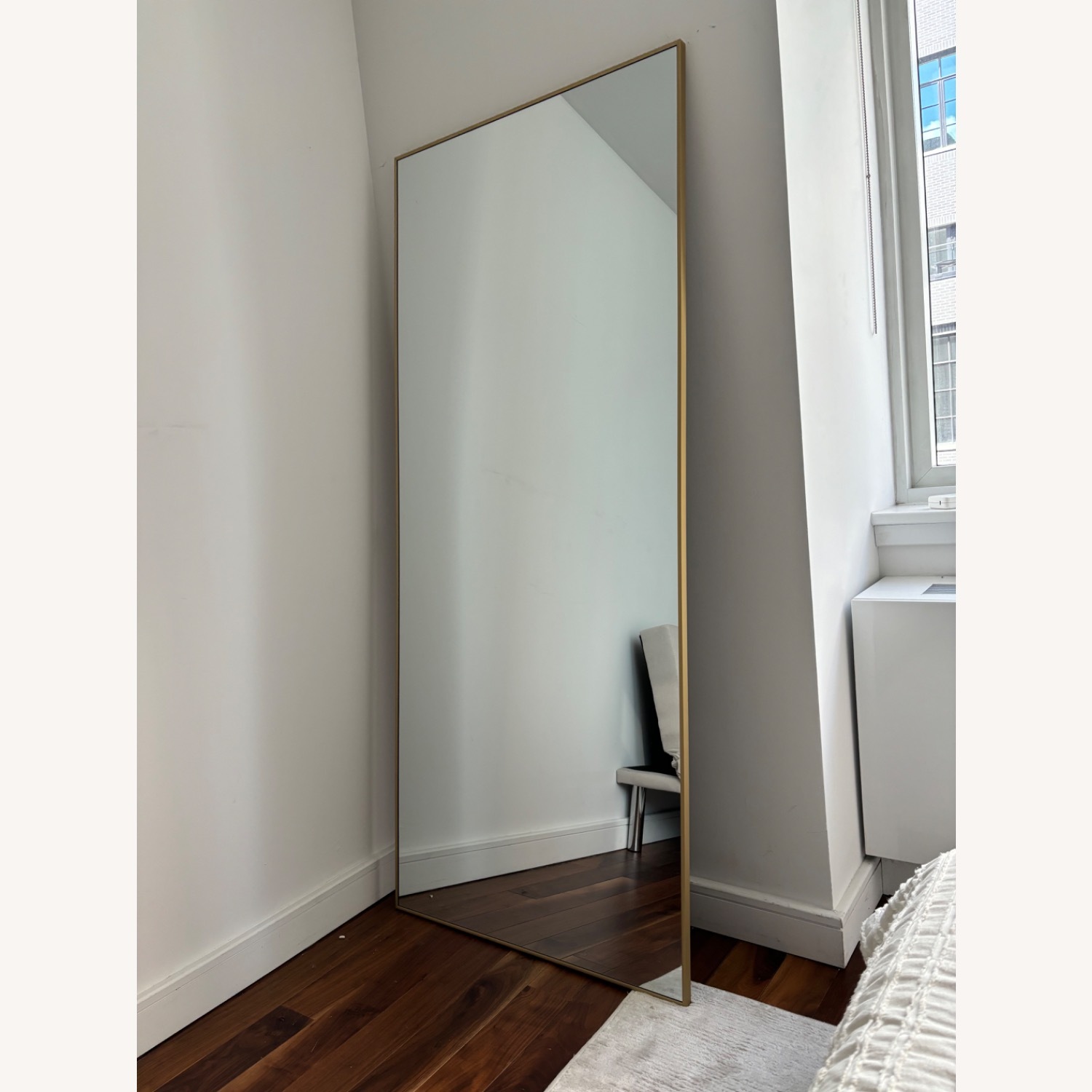 Full Length Gold Mirror - AptDeco