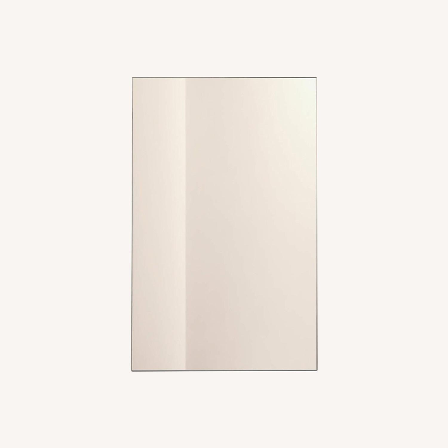 CB2 Infinity Silver Full-Length Mirror - AptDeco
