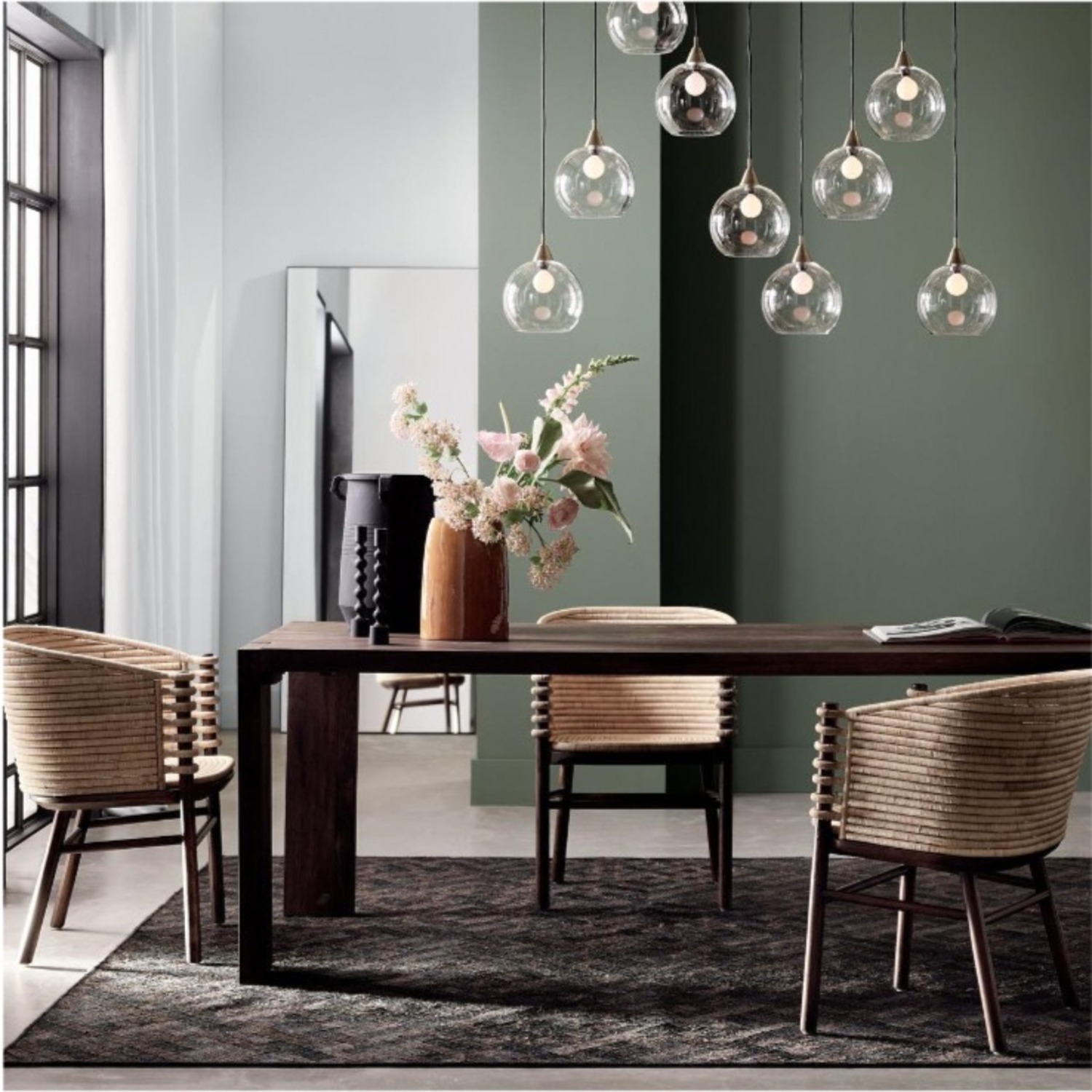 CB2 Infinity Silver Full-Length Mirror - AptDeco