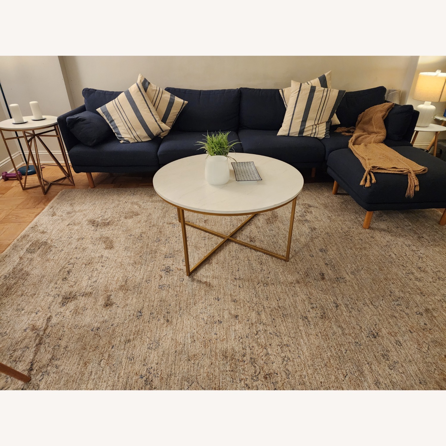 Burrow Range 5 piece Sectional Lounger - AptDeco