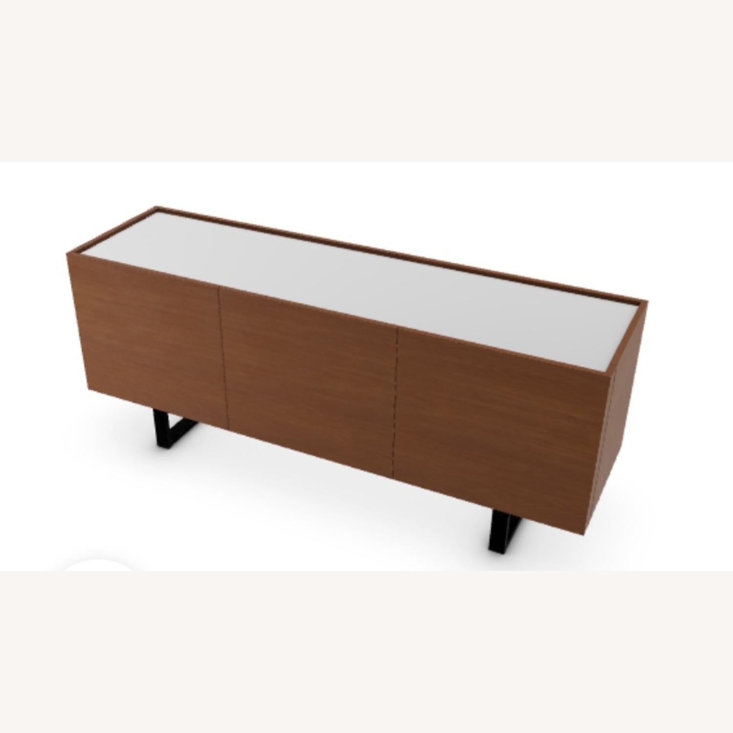 Calligaris Horizon Walnut/White Marble - AptDeco