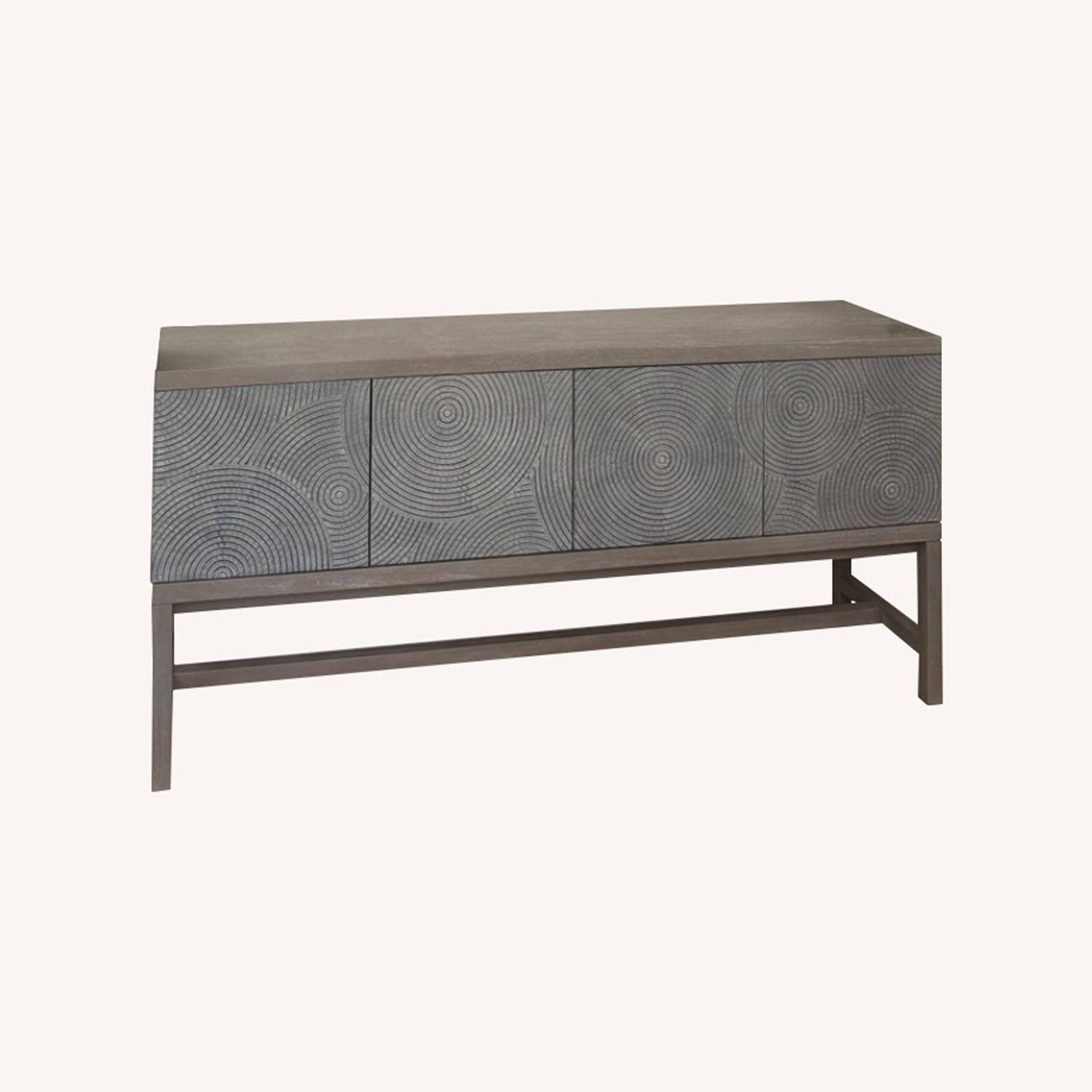 Arhaus Reynolds Grey Console - AptDeco