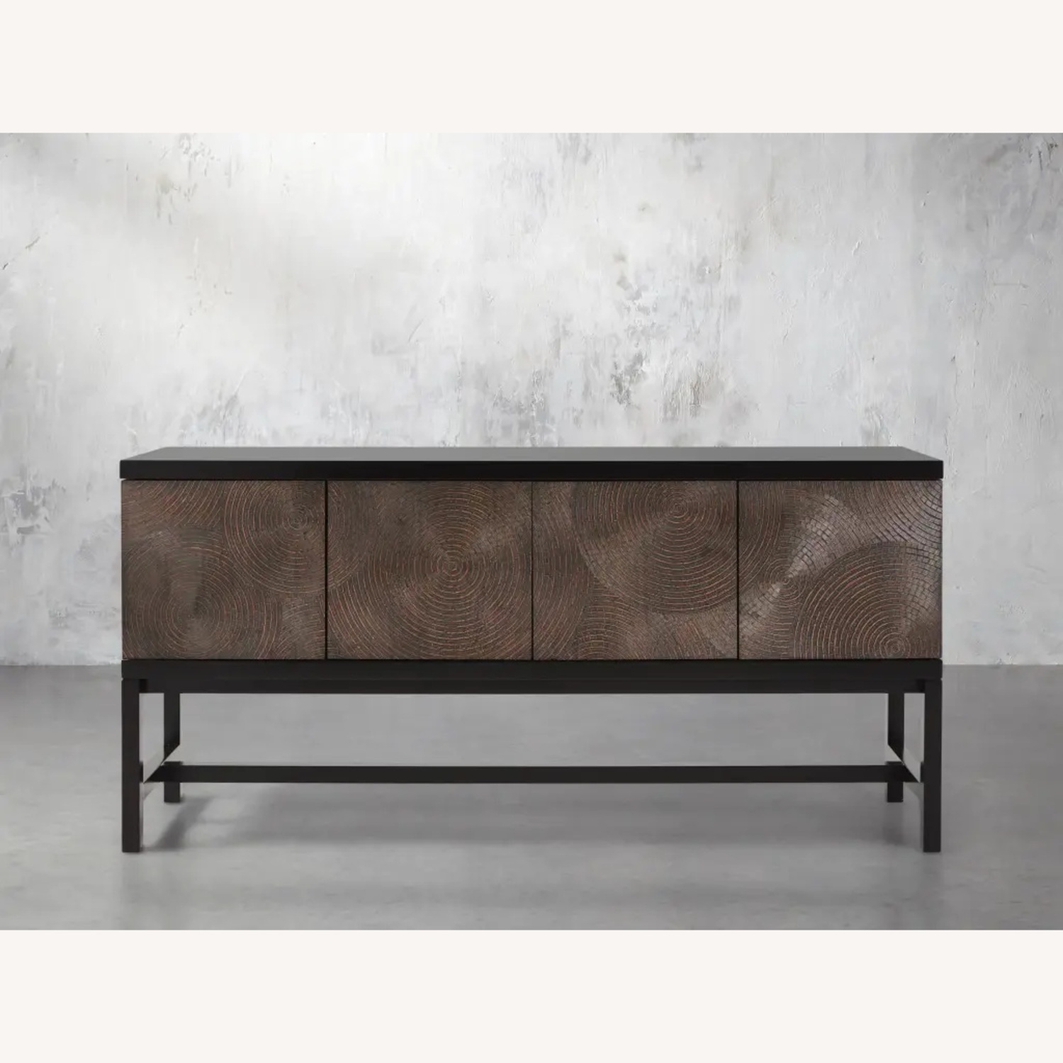 Arhaus Reynolds Grey Console - AptDeco