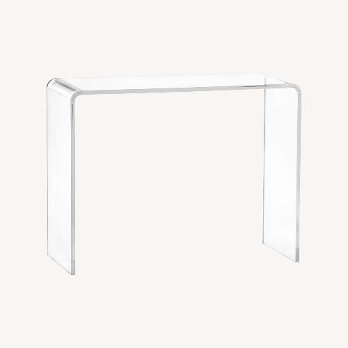 CB2 Acrylic Bench - AptDeco