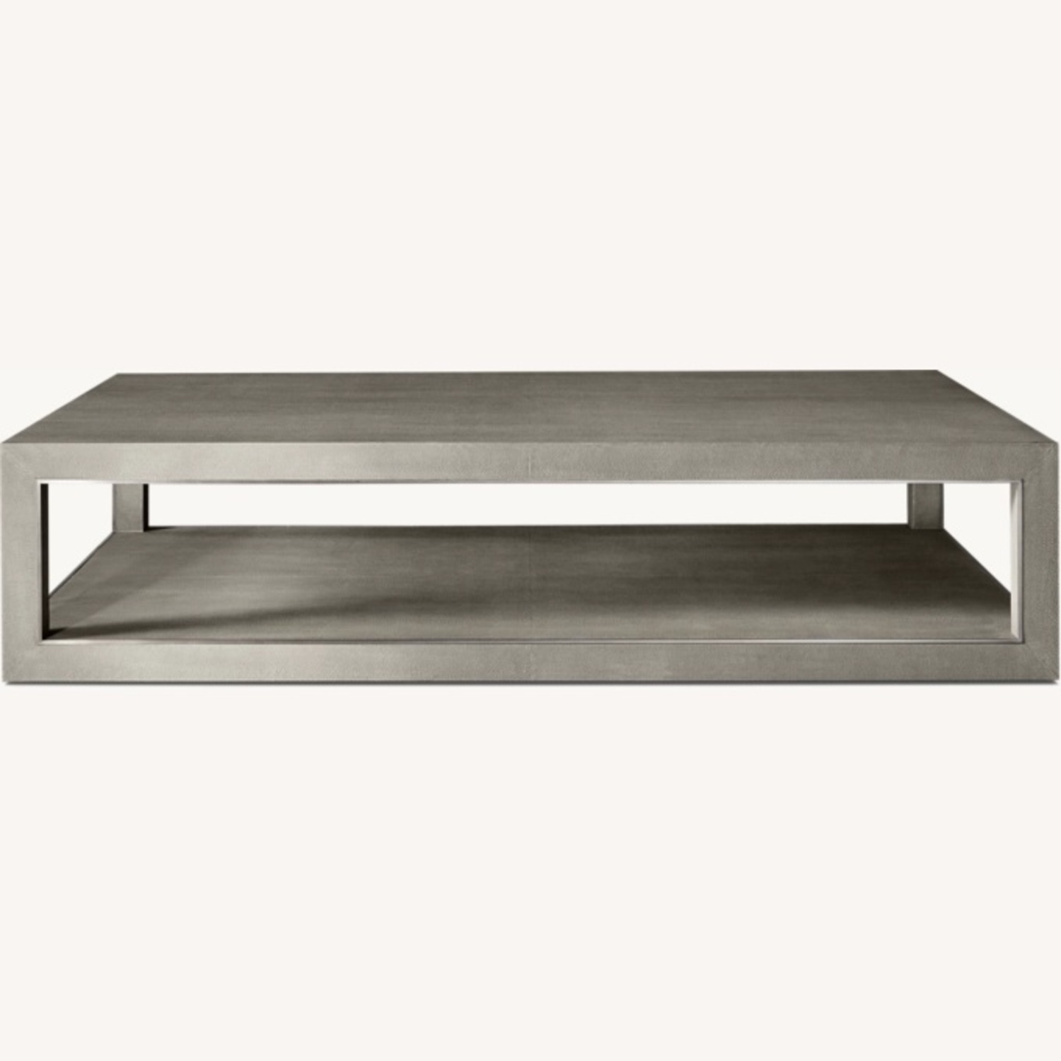 Restoration Hardware Machinto Square Coffee Table - AptDeco