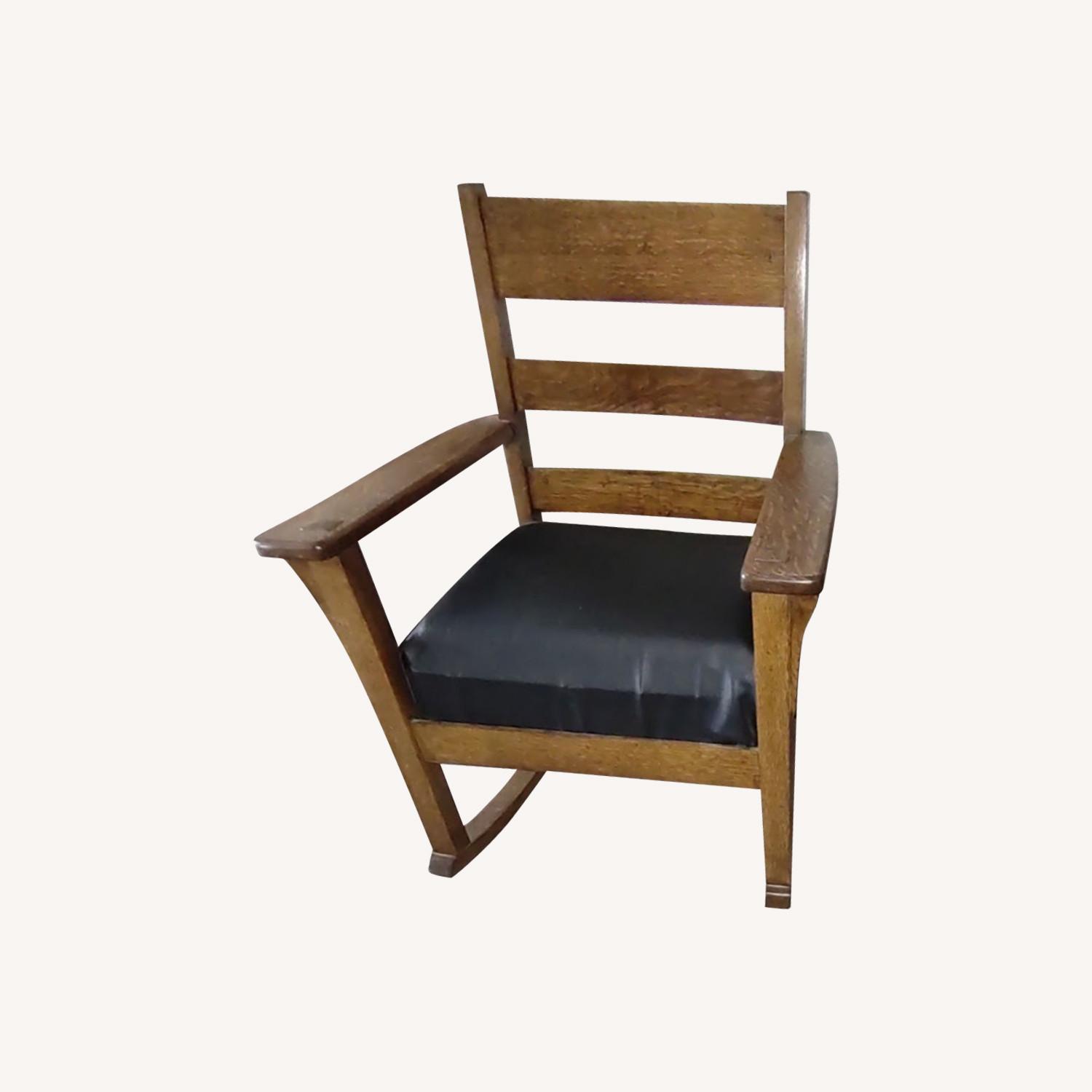 Mission Oak Rocking Chairs - AptDeco