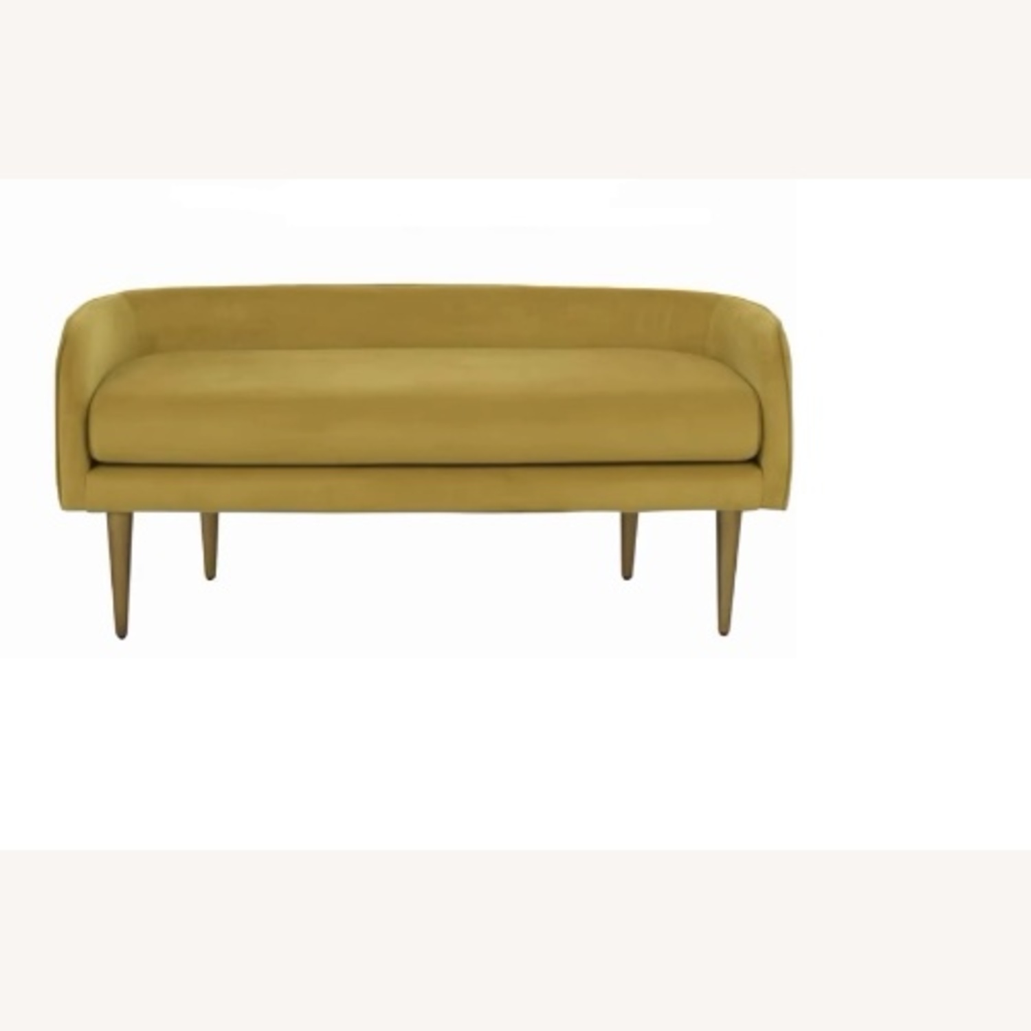 West Elm Wasabi Green Celine Bench - AptDeco