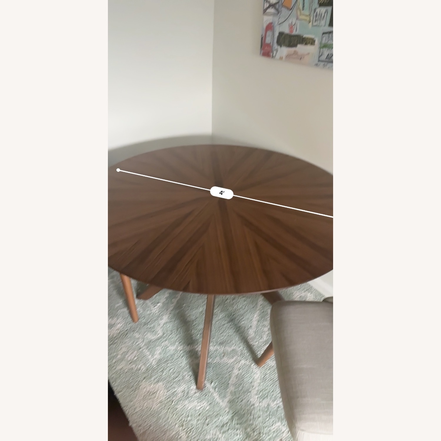 Fenway 47" Wood Dining Table - AptDeco