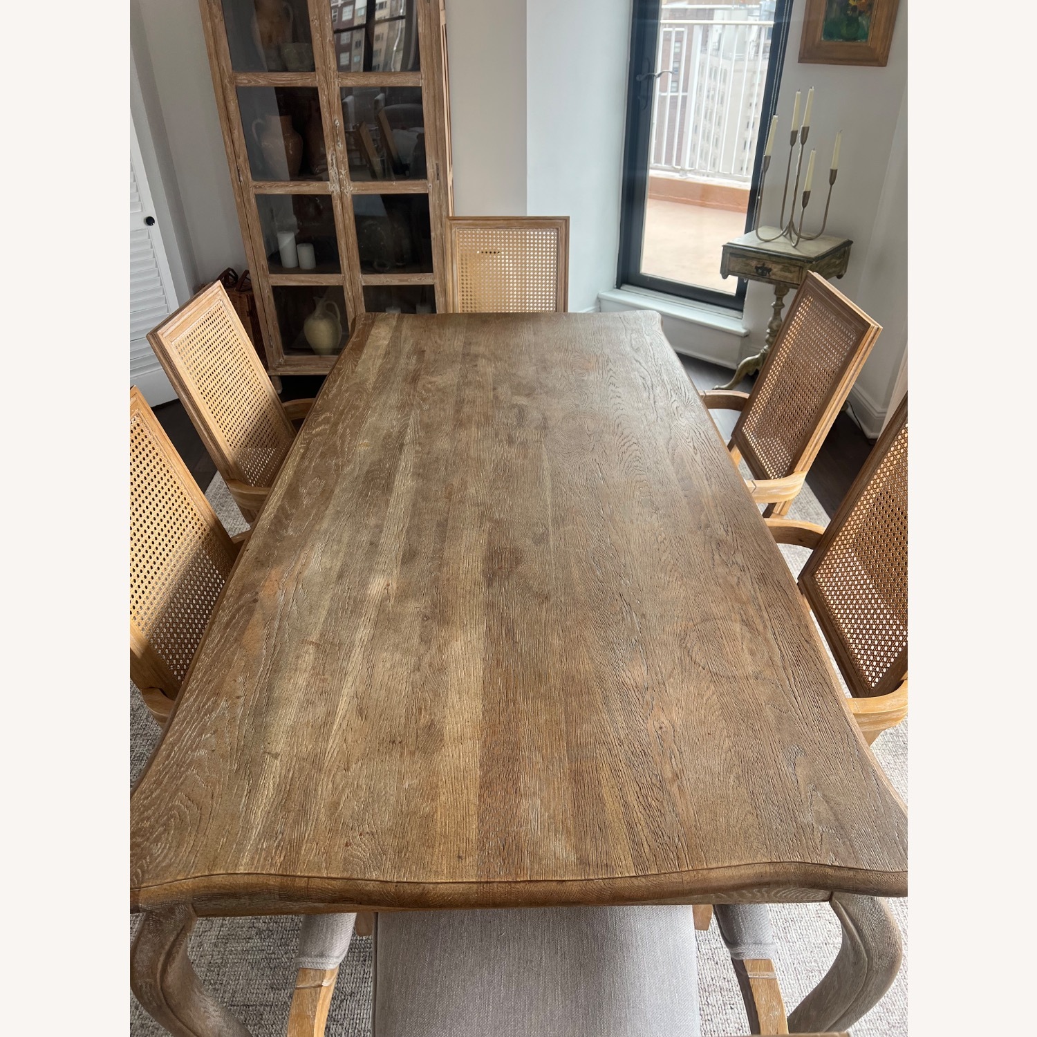 Frontgate French Solid Wood Dining Table - AptDeco