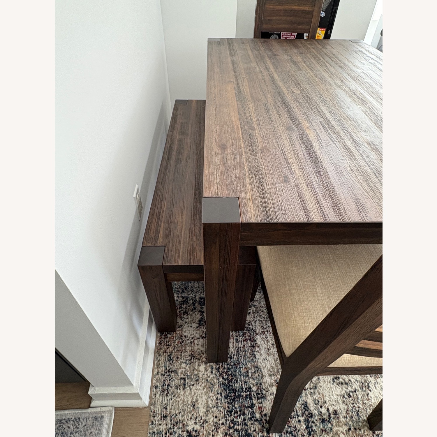Modus Meadow 5 Piece Dining Set in Brick Brown - AptDeco