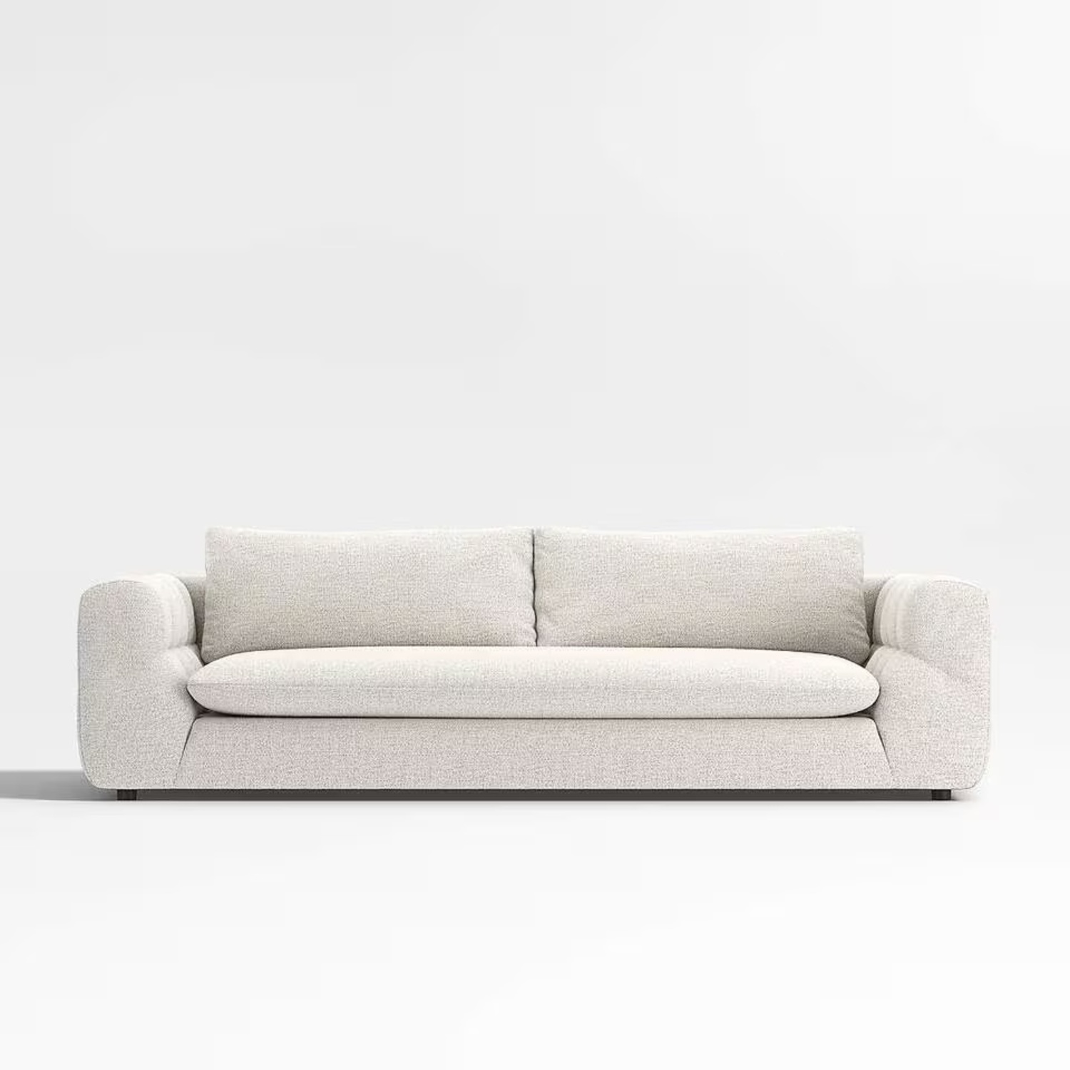 Cambria Boucle Elegant Comfort Sofa - AptDeco
