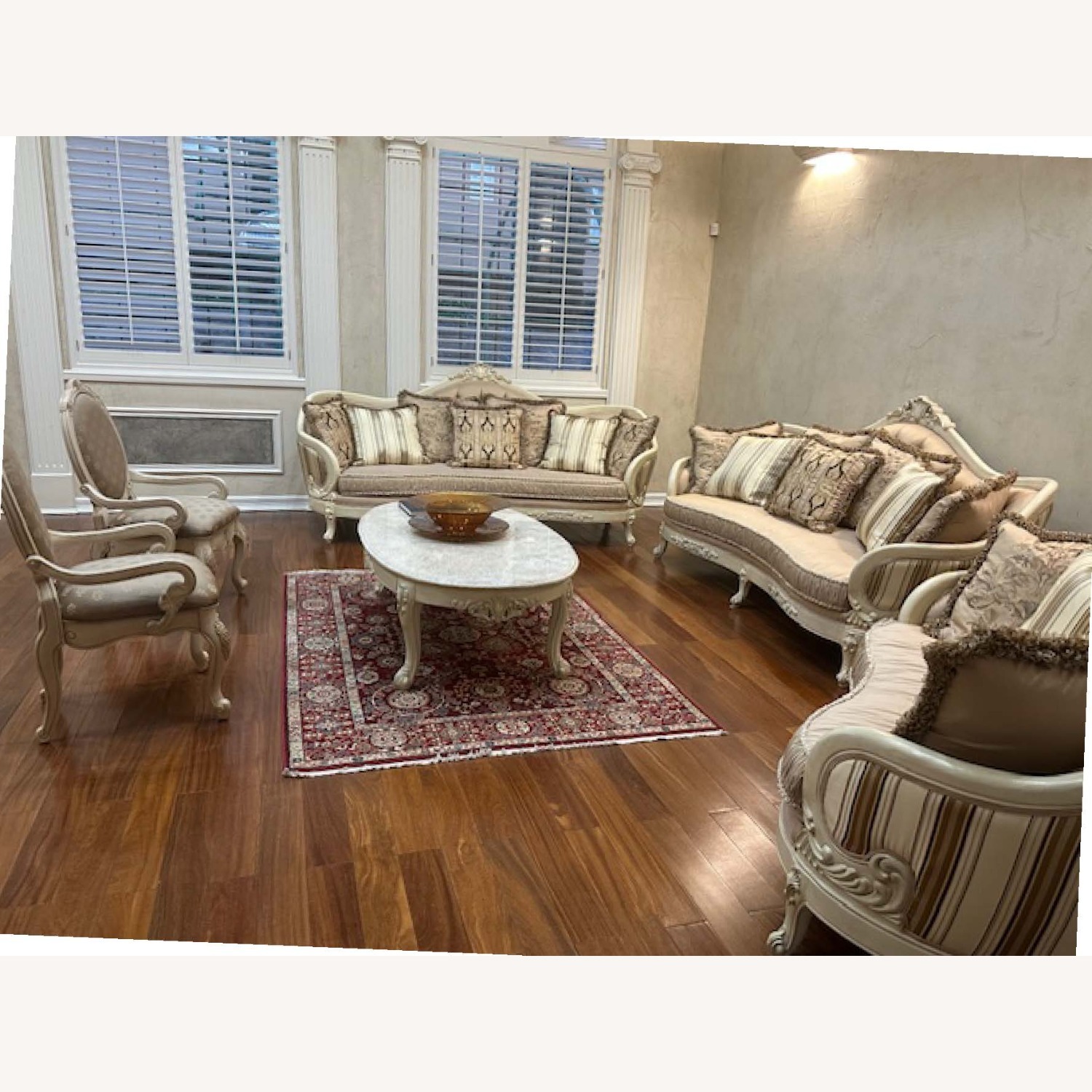 Michael Amini Marble Amini Coffee Table - AptDeco