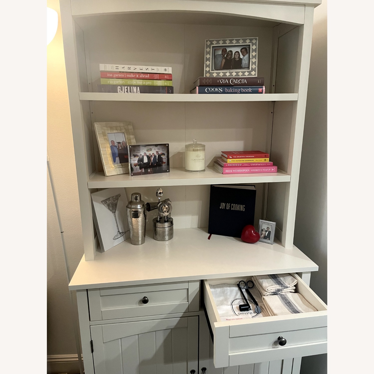 Pasiley Sideboard with Bar Hutch - AptDeco