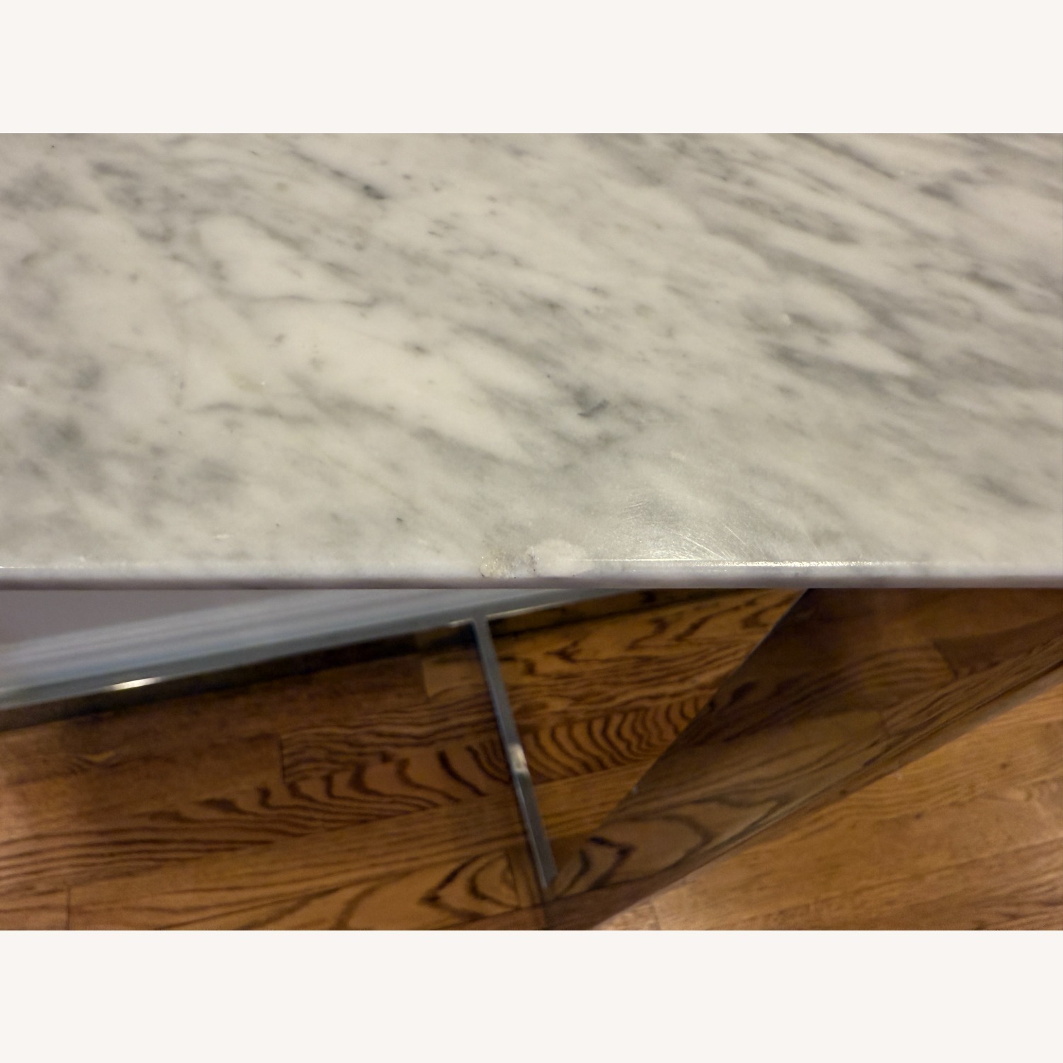 Roche Bobois Marble Console Table - AptDeco