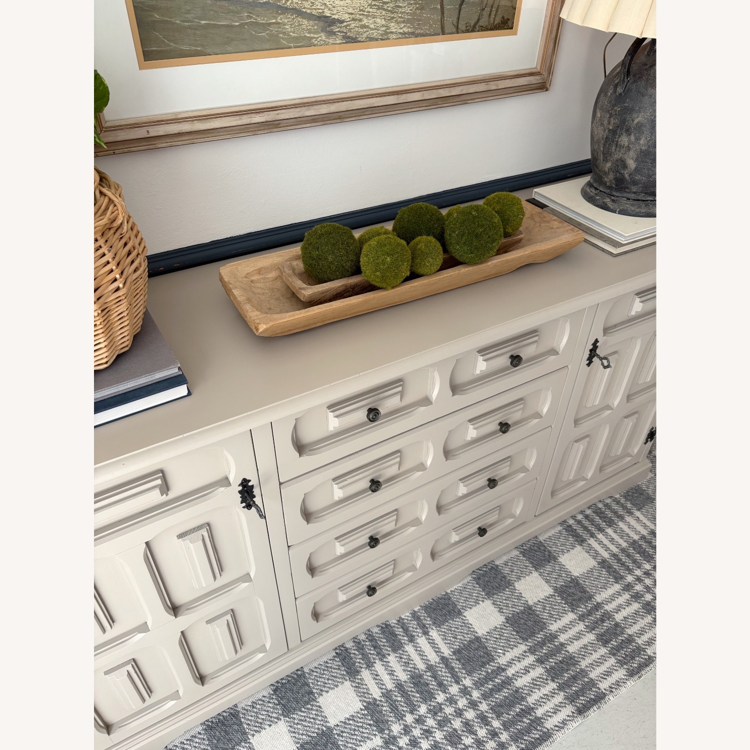 Rustic Console Buffet - AptDeco