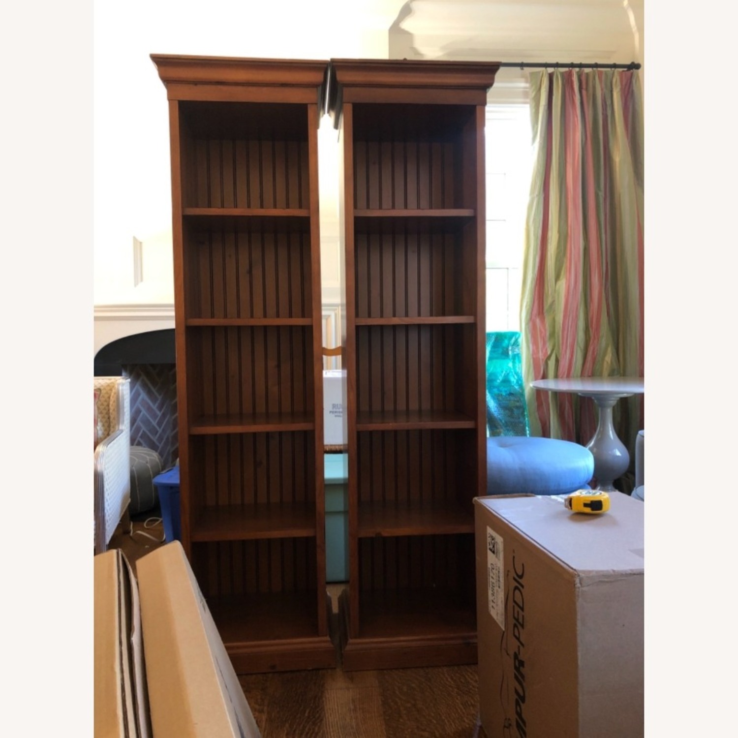 Pottery Barn Kendall Book Tower - AptDeco