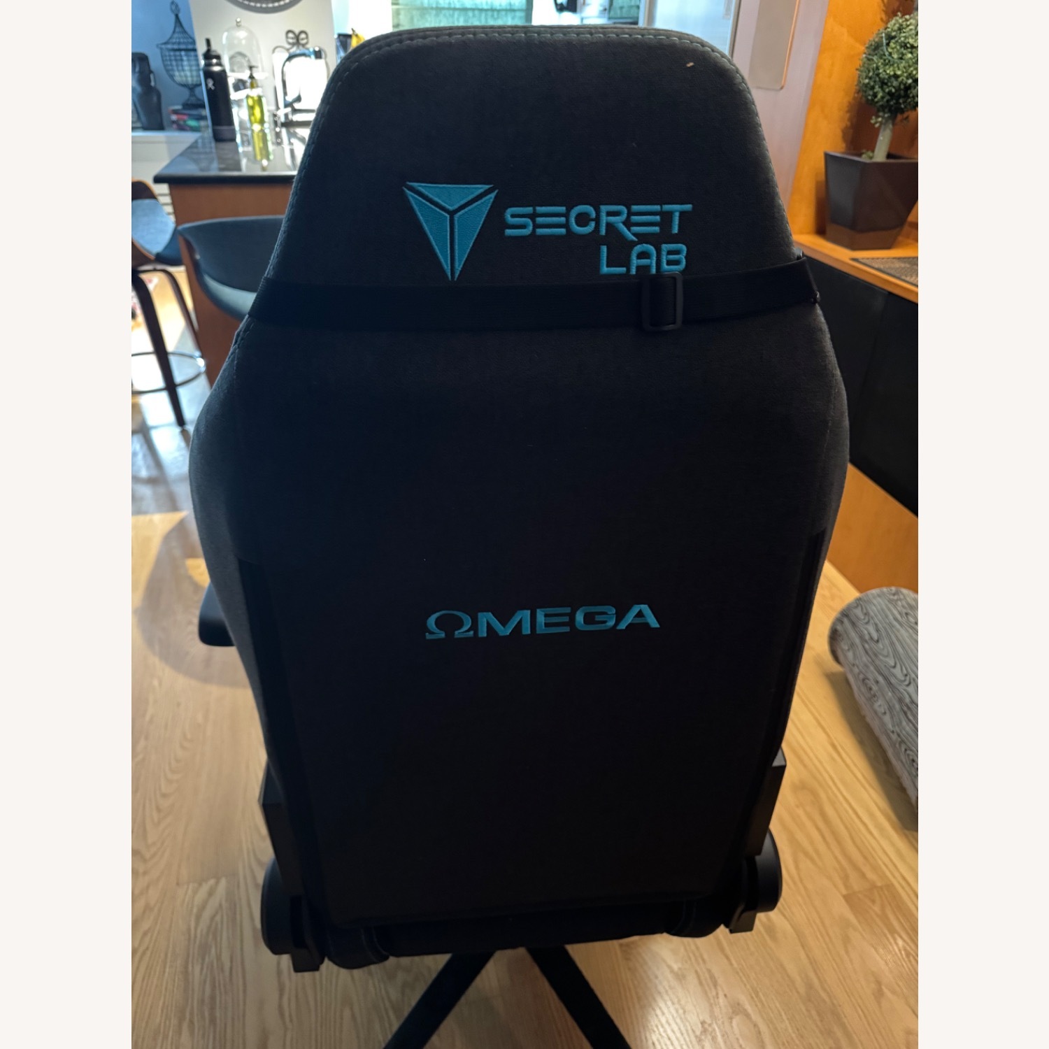 Secretlab Omega 2020 SoftWeave Charcoal Blue Chair - AptDeco