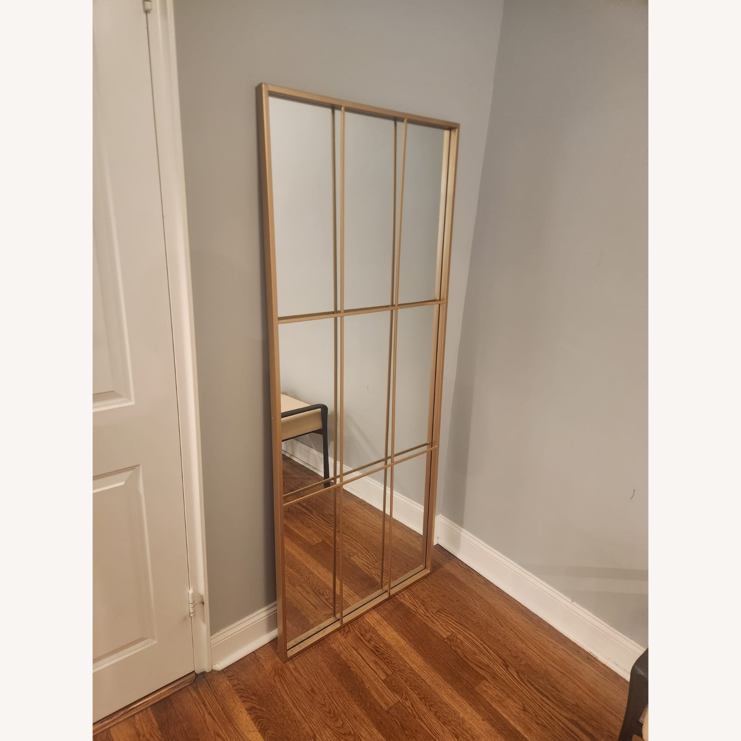 Gold Floor Mirror - AptDeco