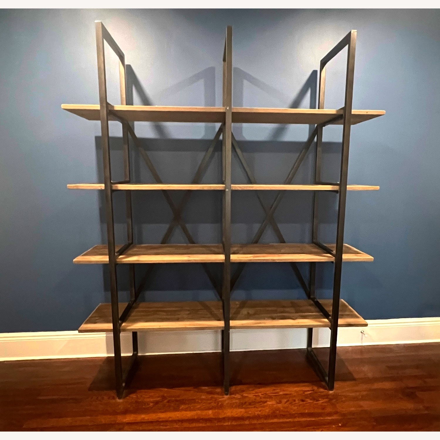 Restoration Hardware Wyatt Triple Open Bookcase - AptDeco
