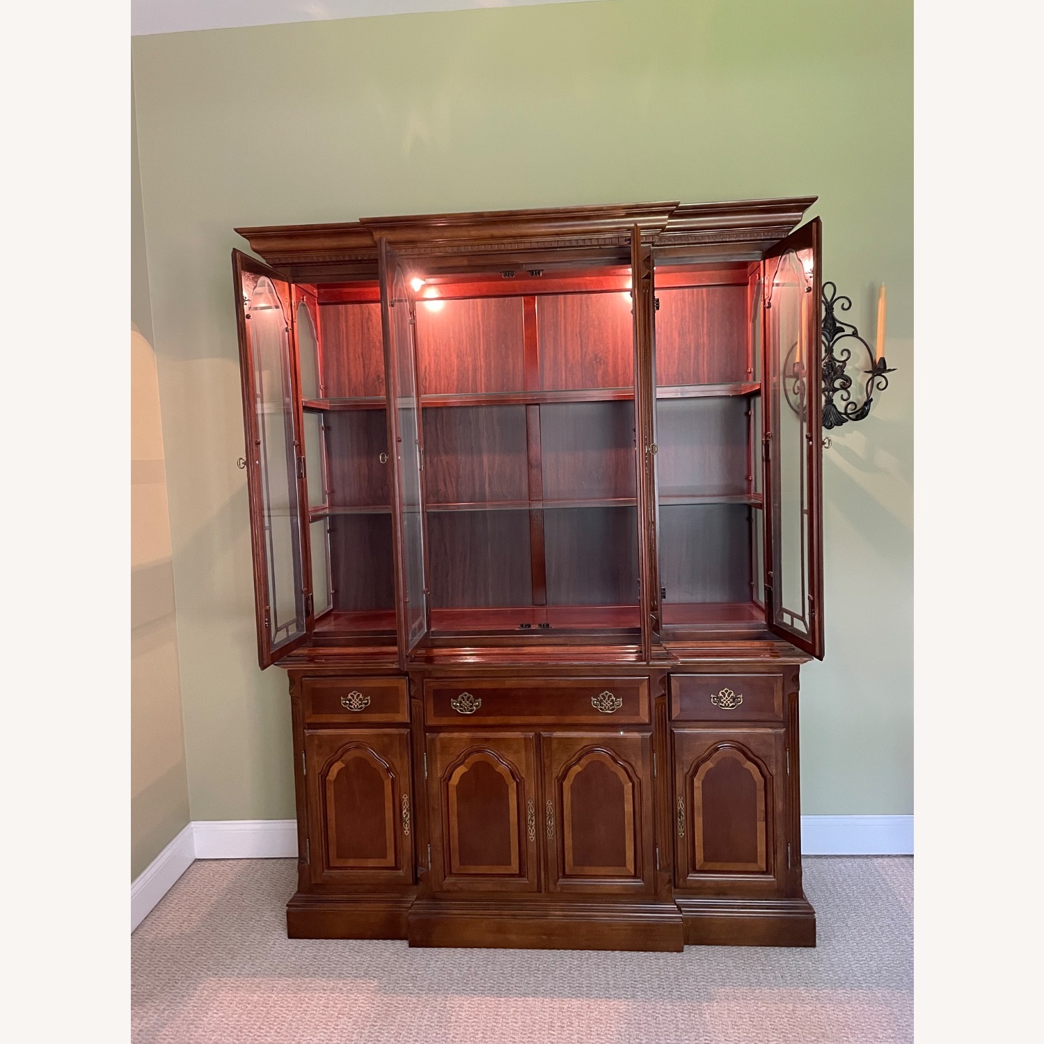 Vintage Breakfront - AptDeco