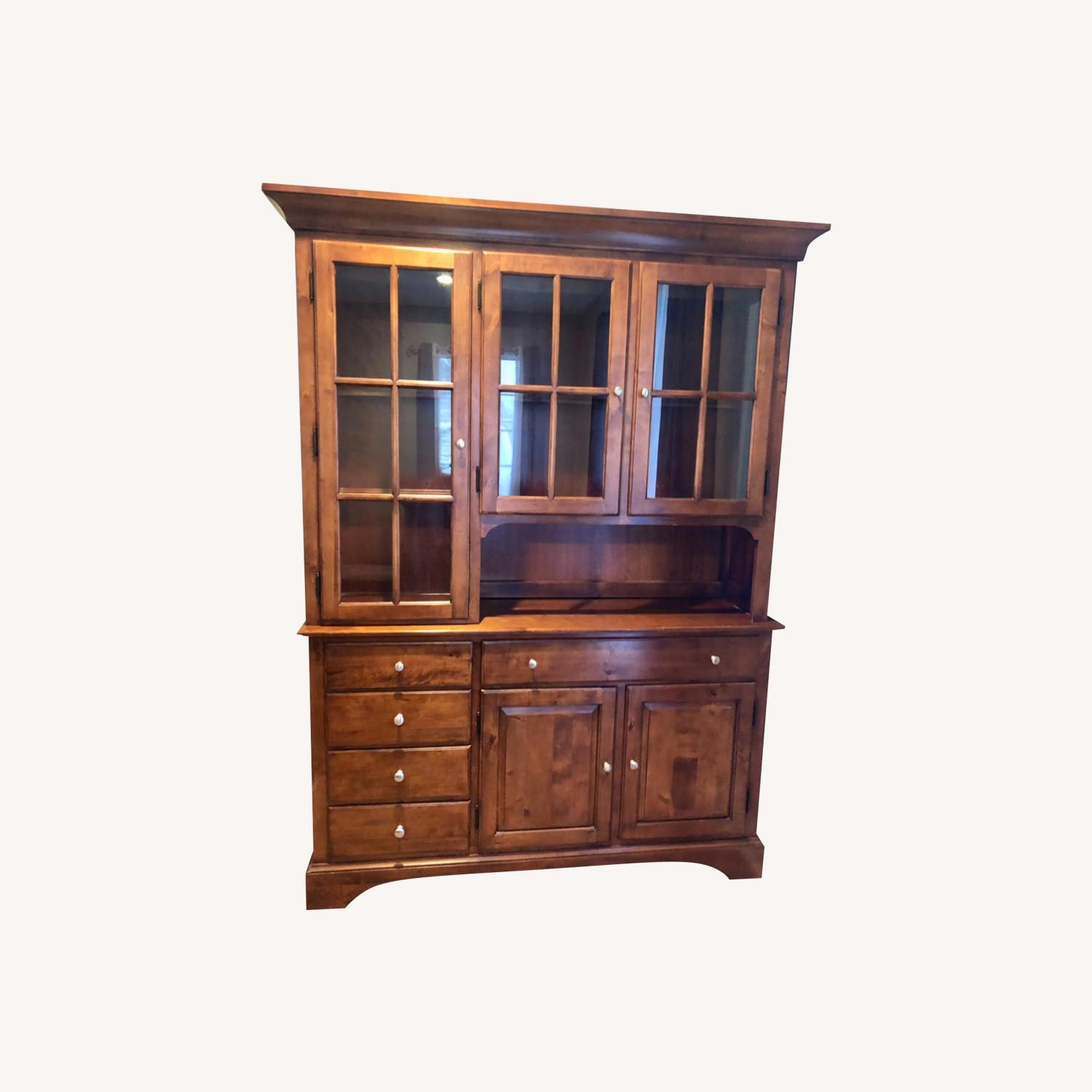 Solid Wood Chest with Light - AptDeco