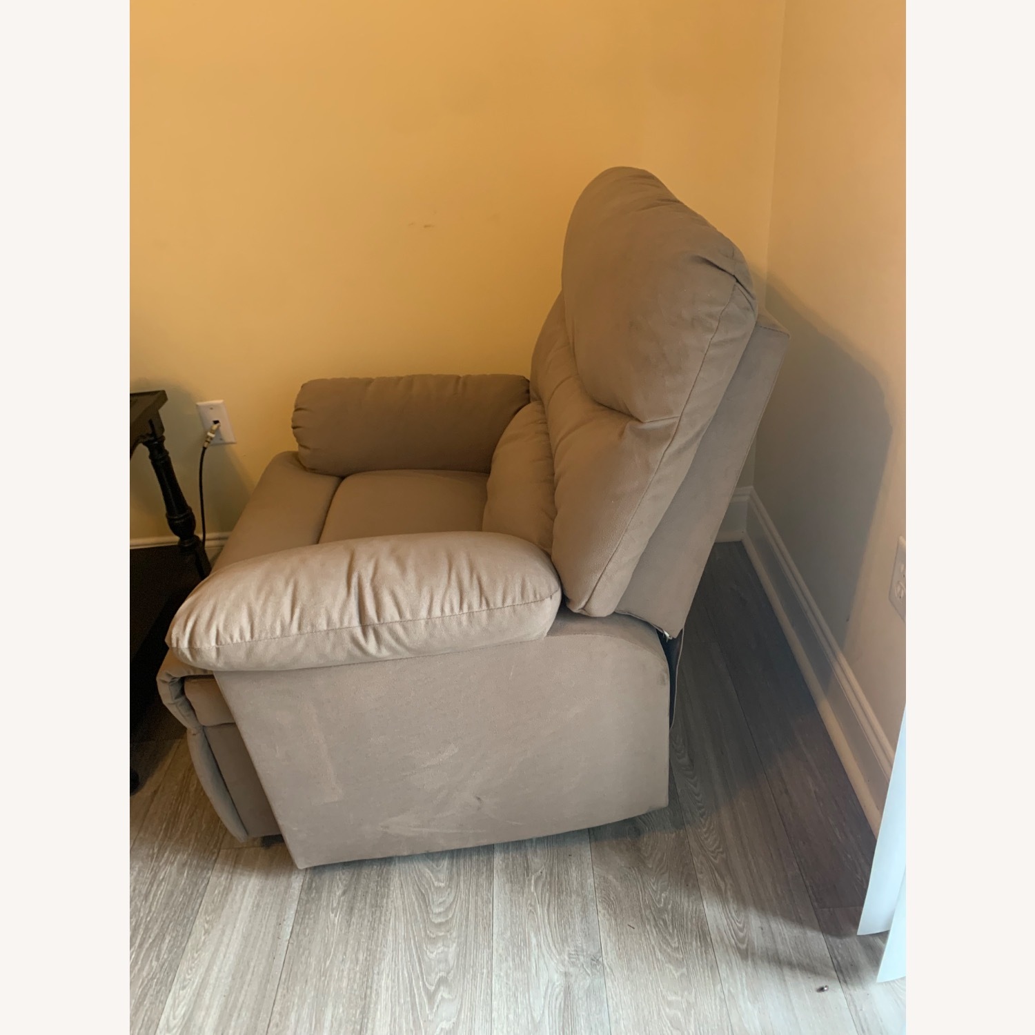 Light Brown Recliner - AptDeco