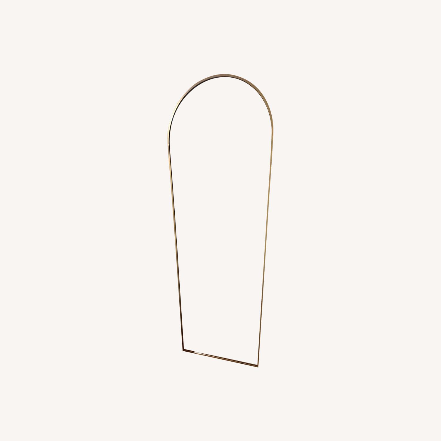 Large Gold Mirror - AptDeco