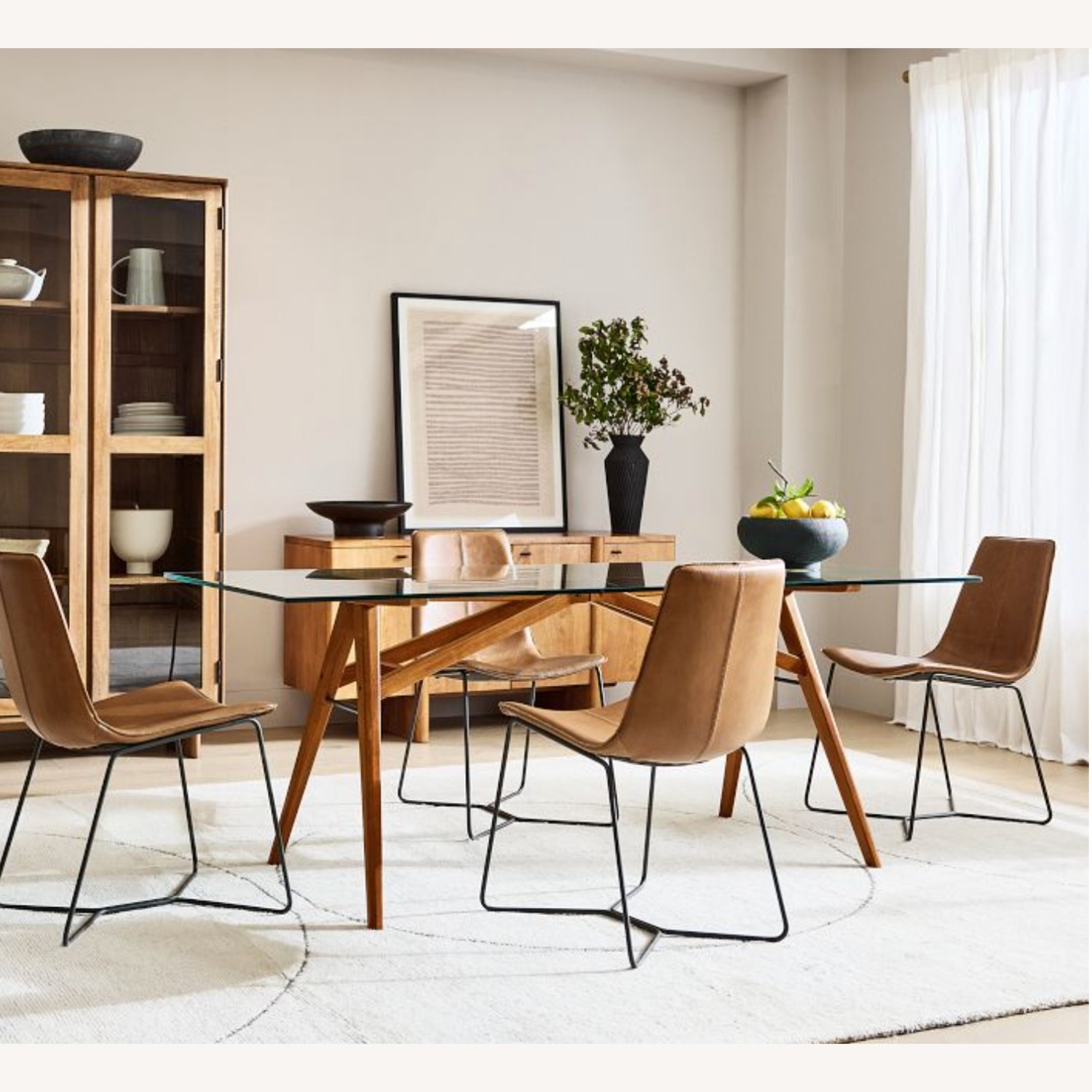 Jensen Dining Table (76") - AptDeco