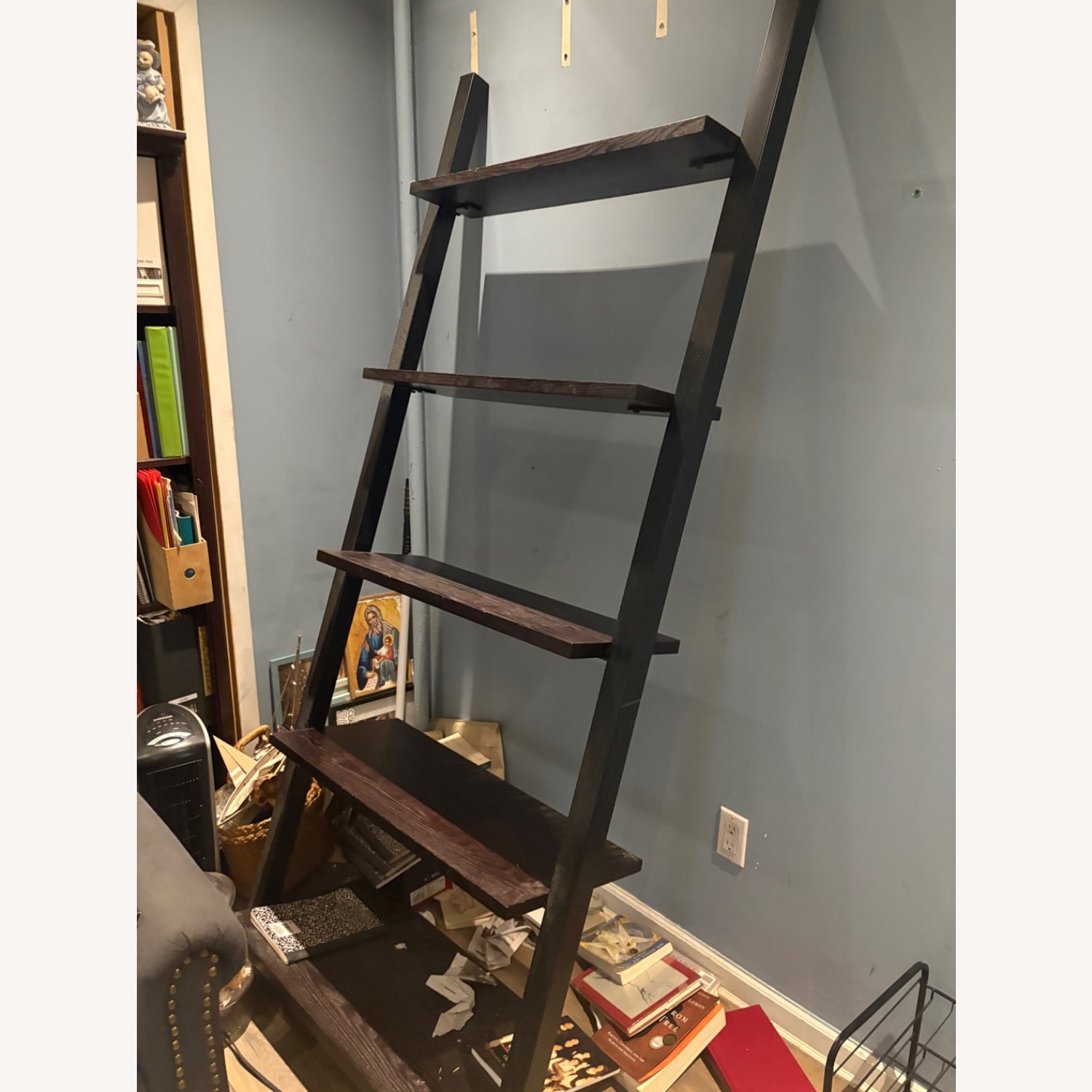 All Wood Step Shelves - AptDeco