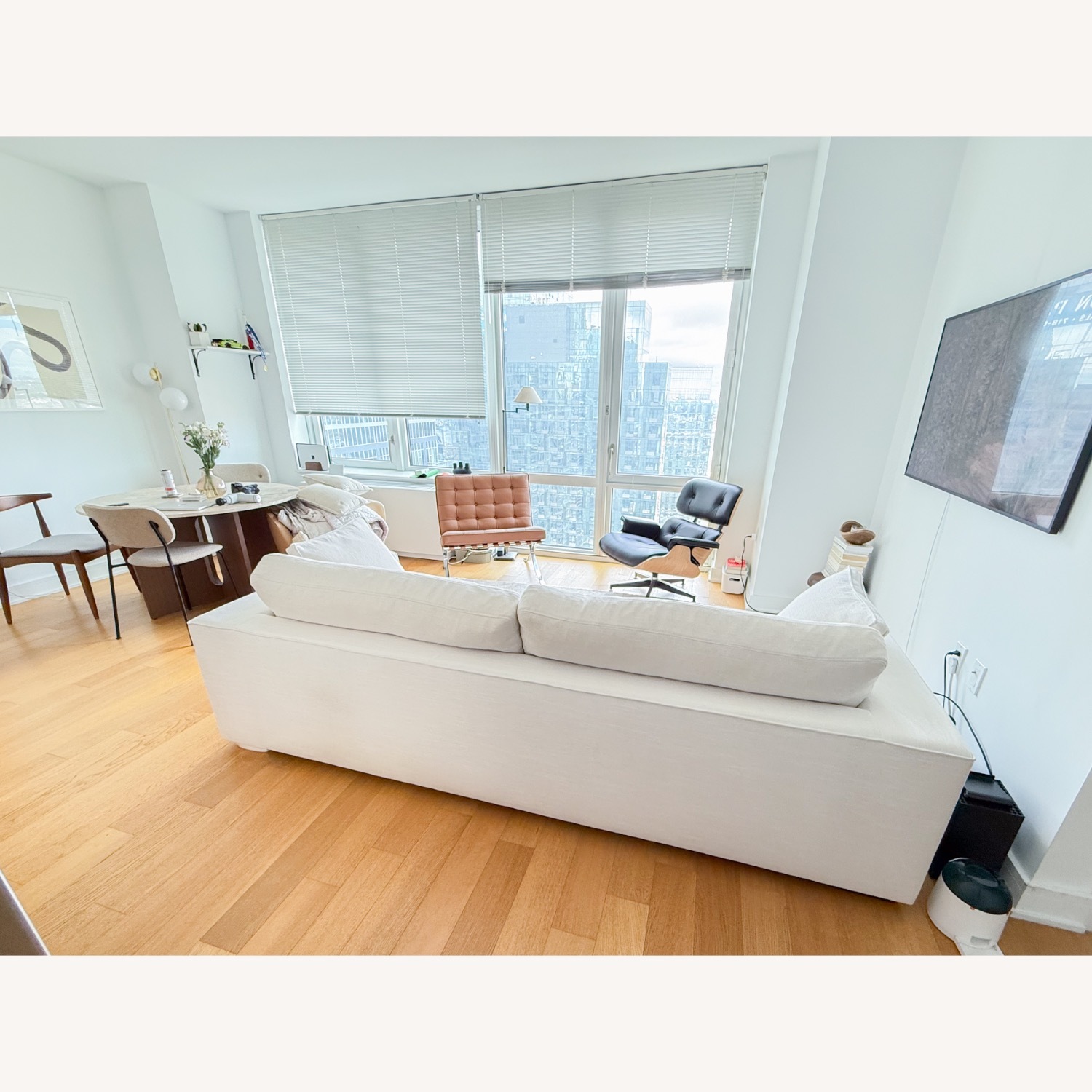 Article Sitka Sofa (White) - AptDeco