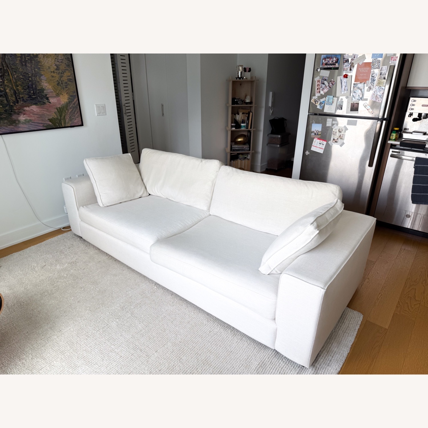 Article Sitka Sofa (White) - AptDeco