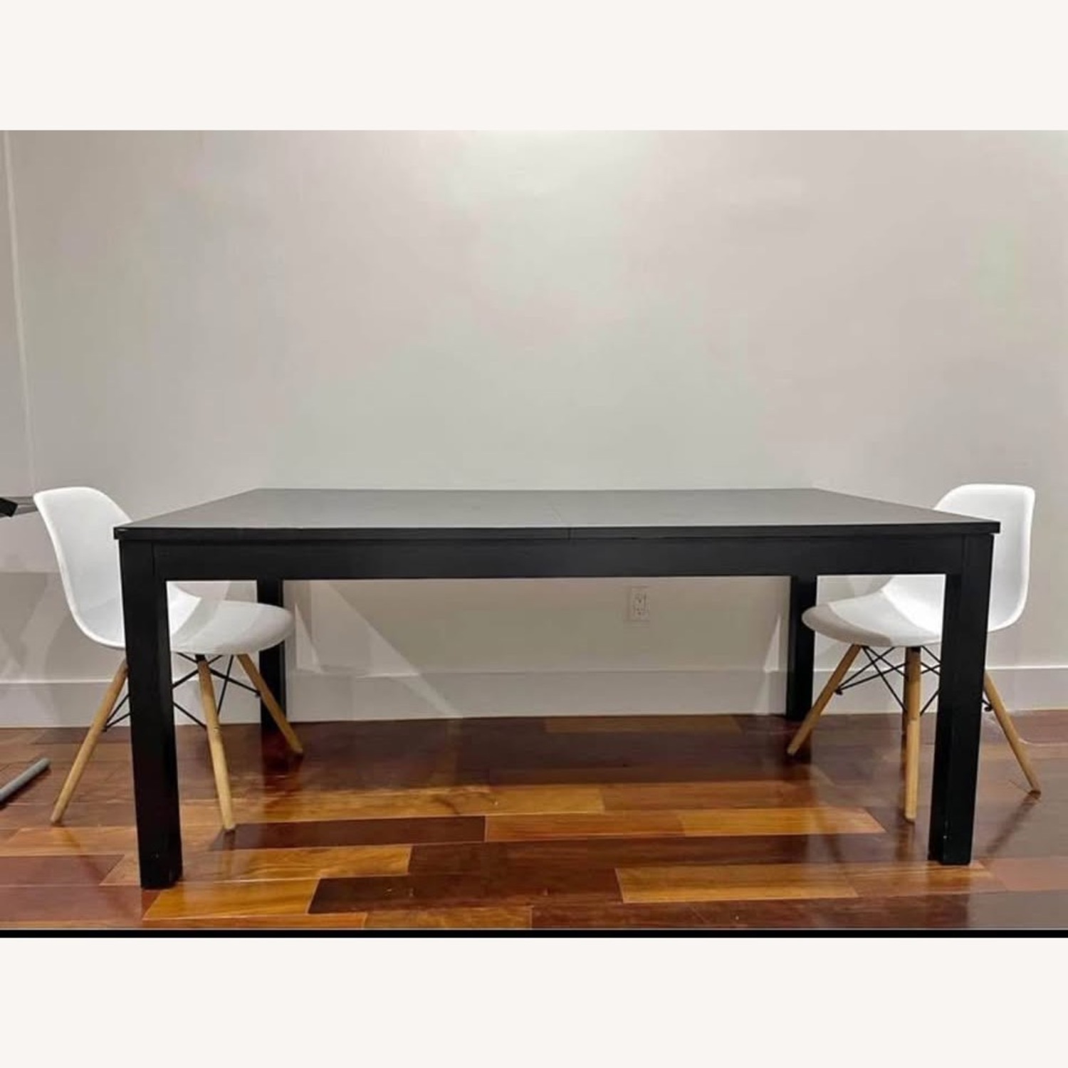 IKEA Large Black Dining Table - AptDeco