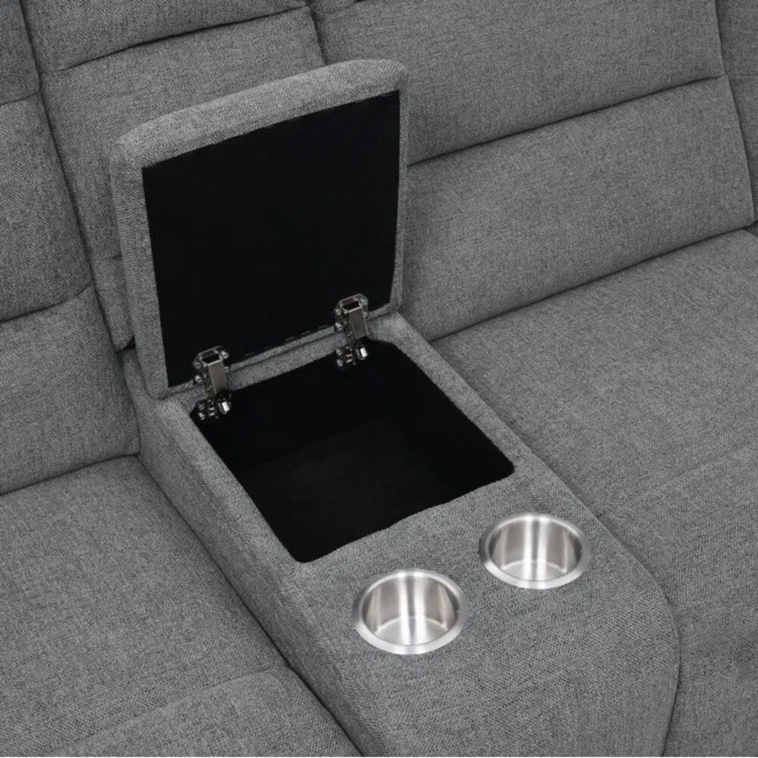 Wayfair Gray Reclining Sectional - AptDeco
