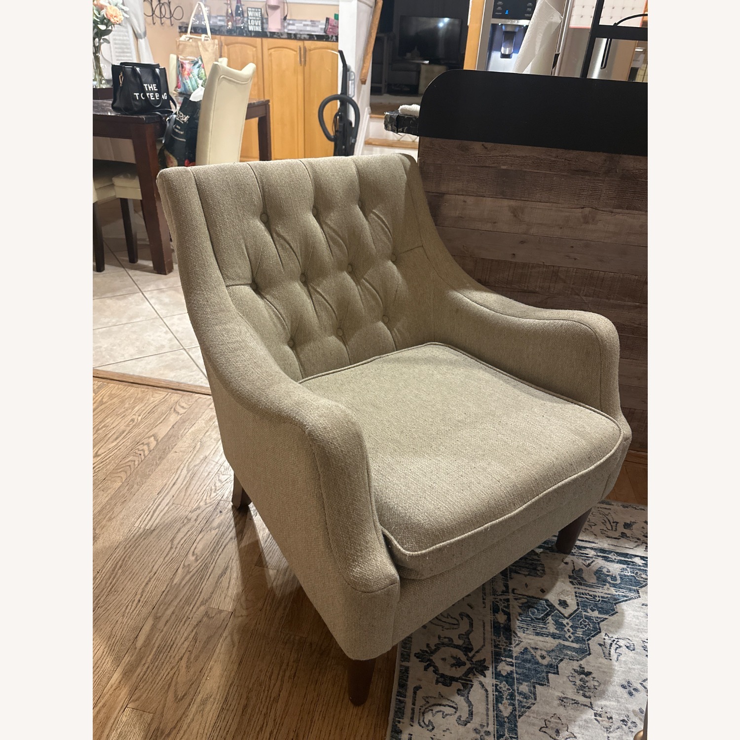 Natural Armchair - AptDeco