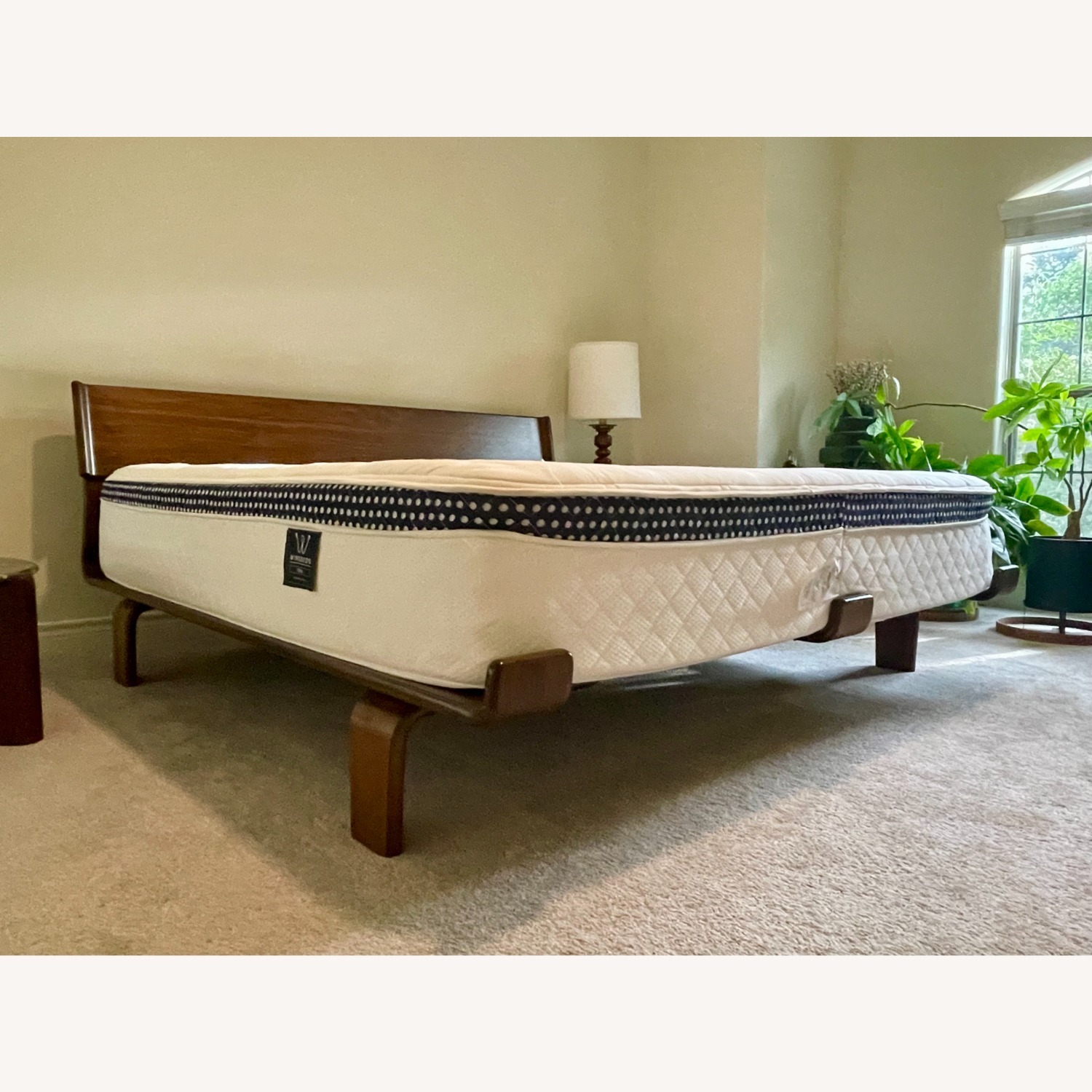 Modernica Case Study® Alpine Walnut King Bed - AptDeco