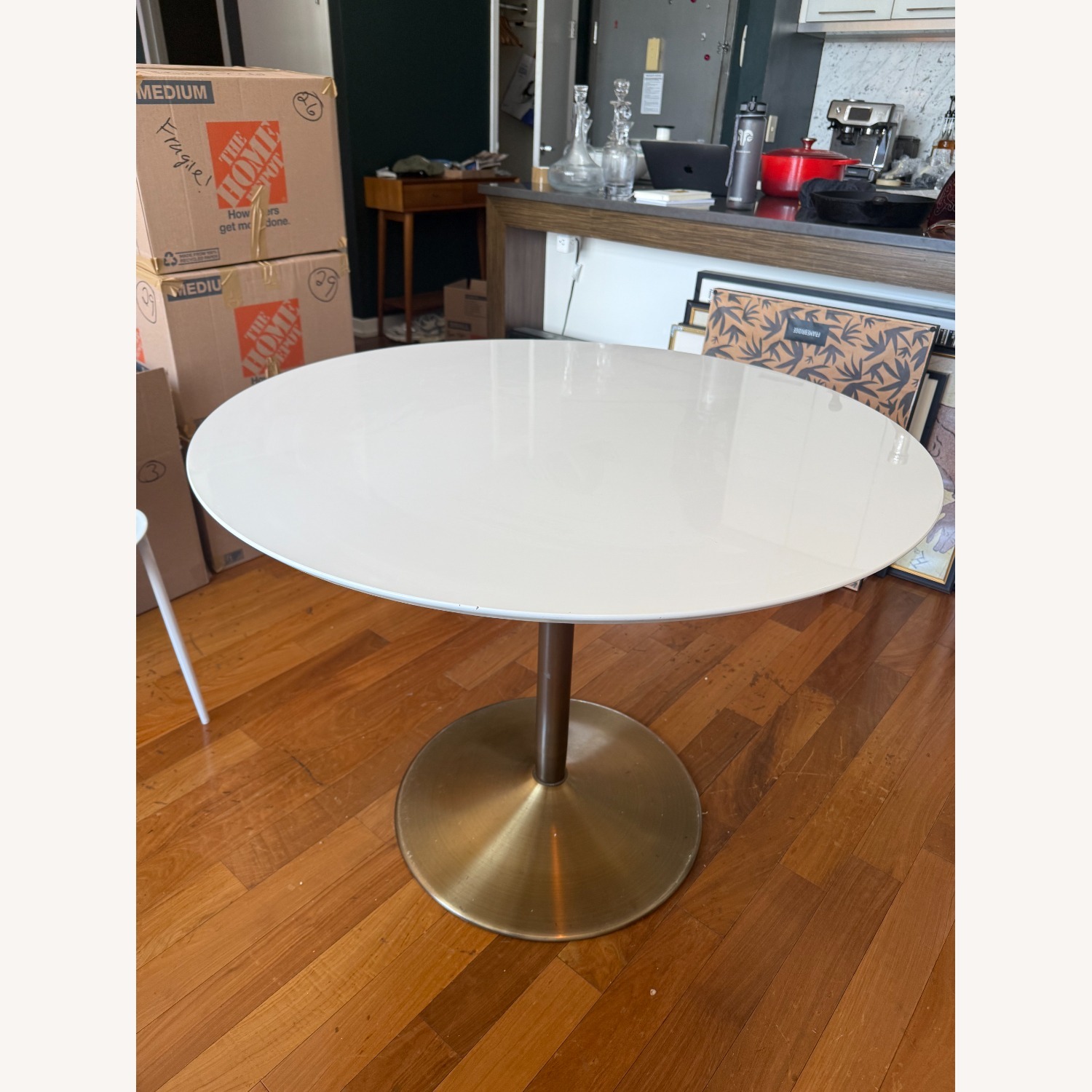 CB2 Odyessy Table - AptDeco