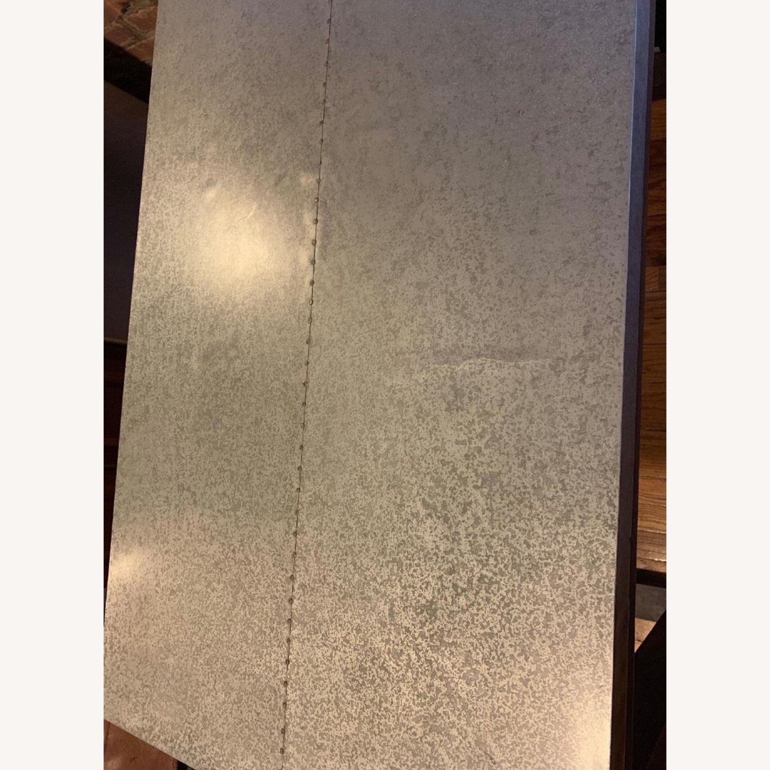 CB2 Metal Hightop Dining Table - AptDeco